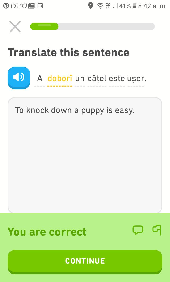 Duolingo has some strange sentences. | Scrolller