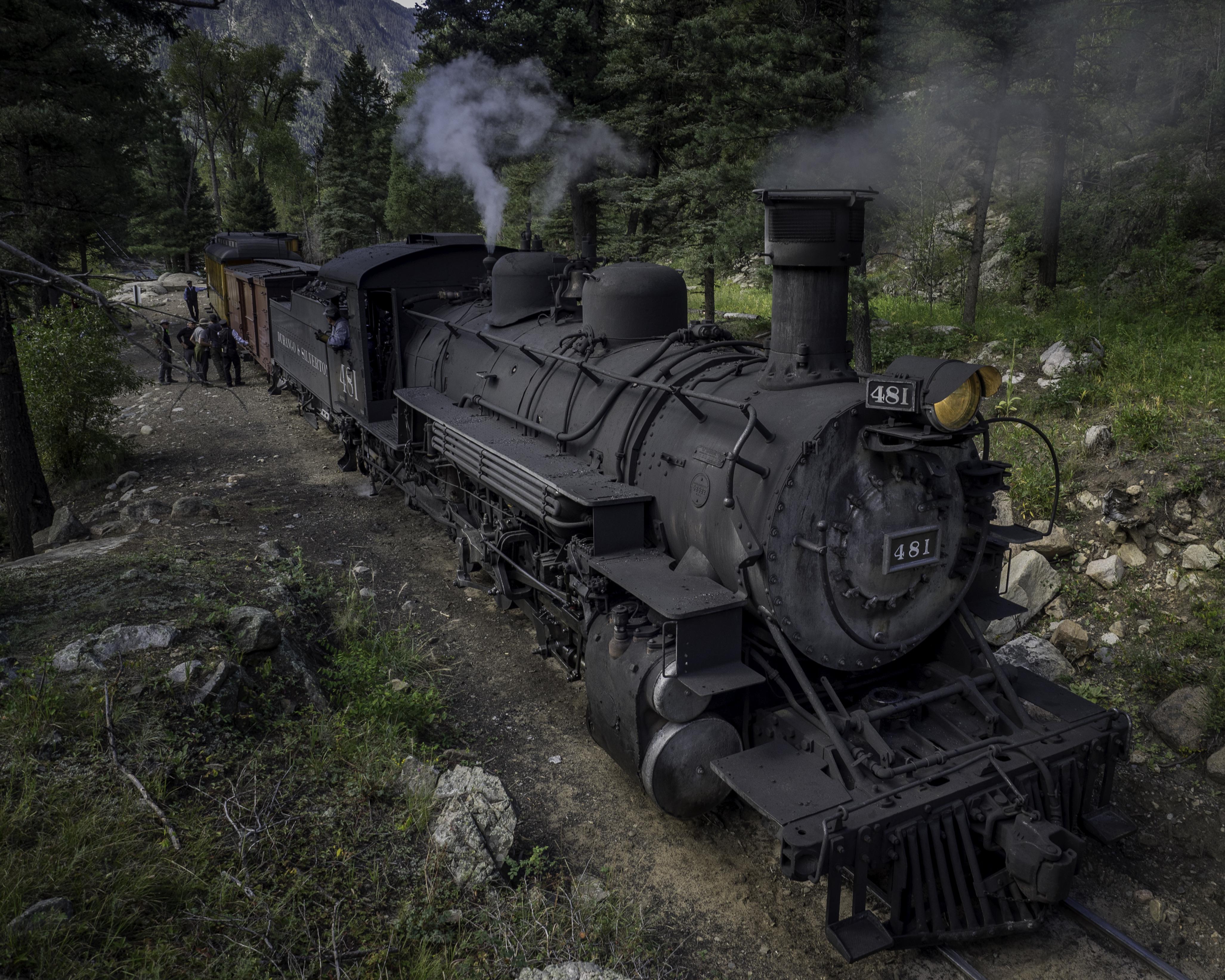 Durango & Silverton #481. No info at all on this photo! | Scrolller