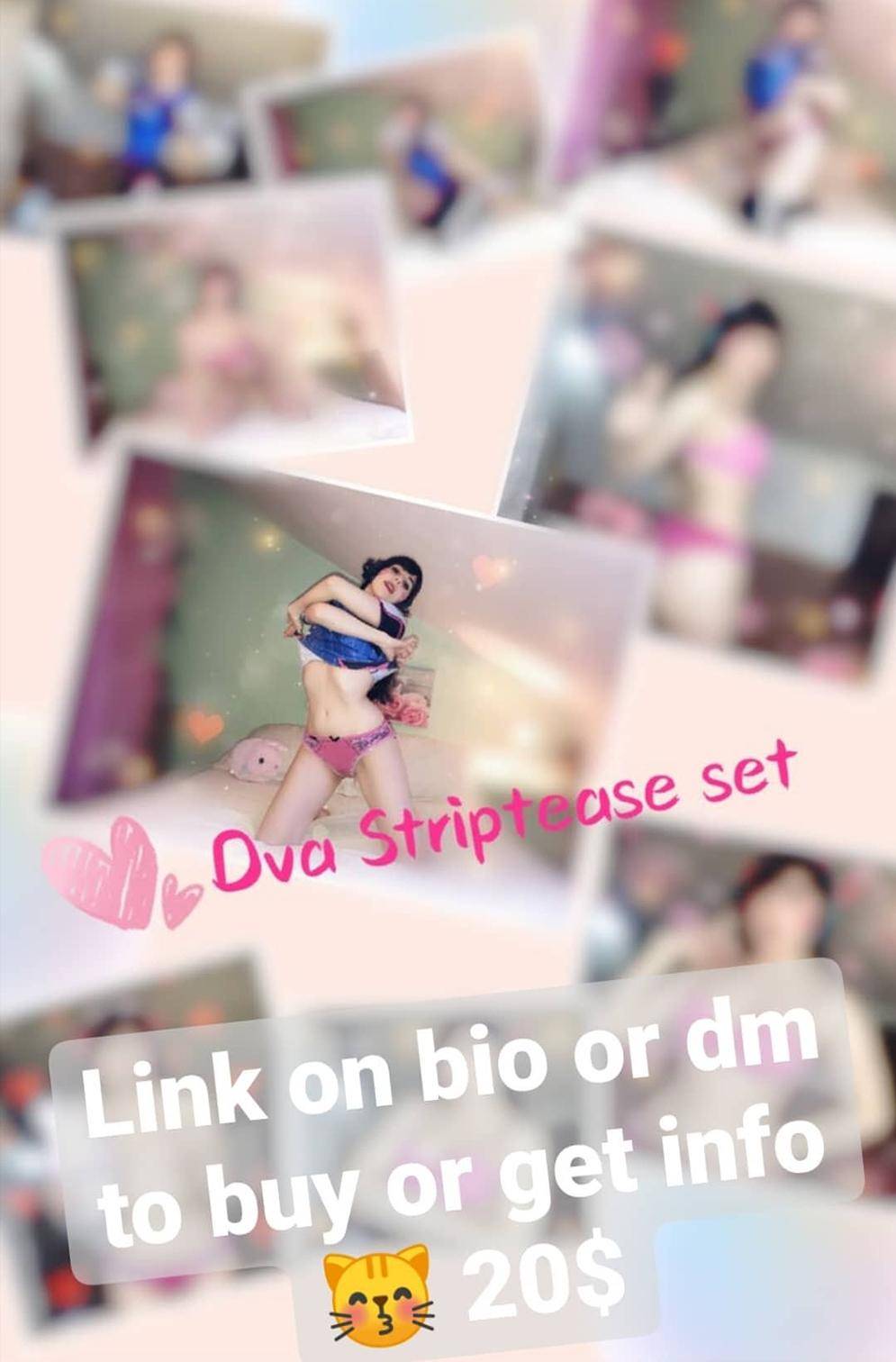 Dva striptease set for 20$ on Patreon or via PayPal | Scrolller