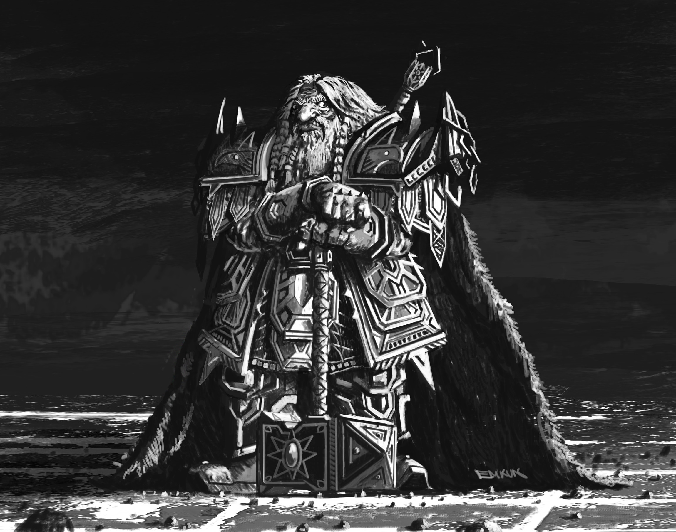 Dwarf by Emilio R. Camarena (Emkun) | Scrolller