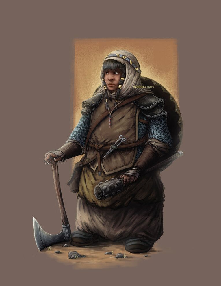 "Dwarf Cleric" by Bacco | Scrolller