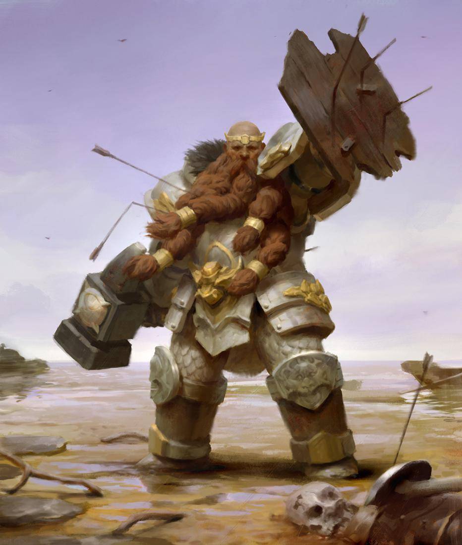 Dwarf King by KILART (choe, heonhwa) | Scrolller