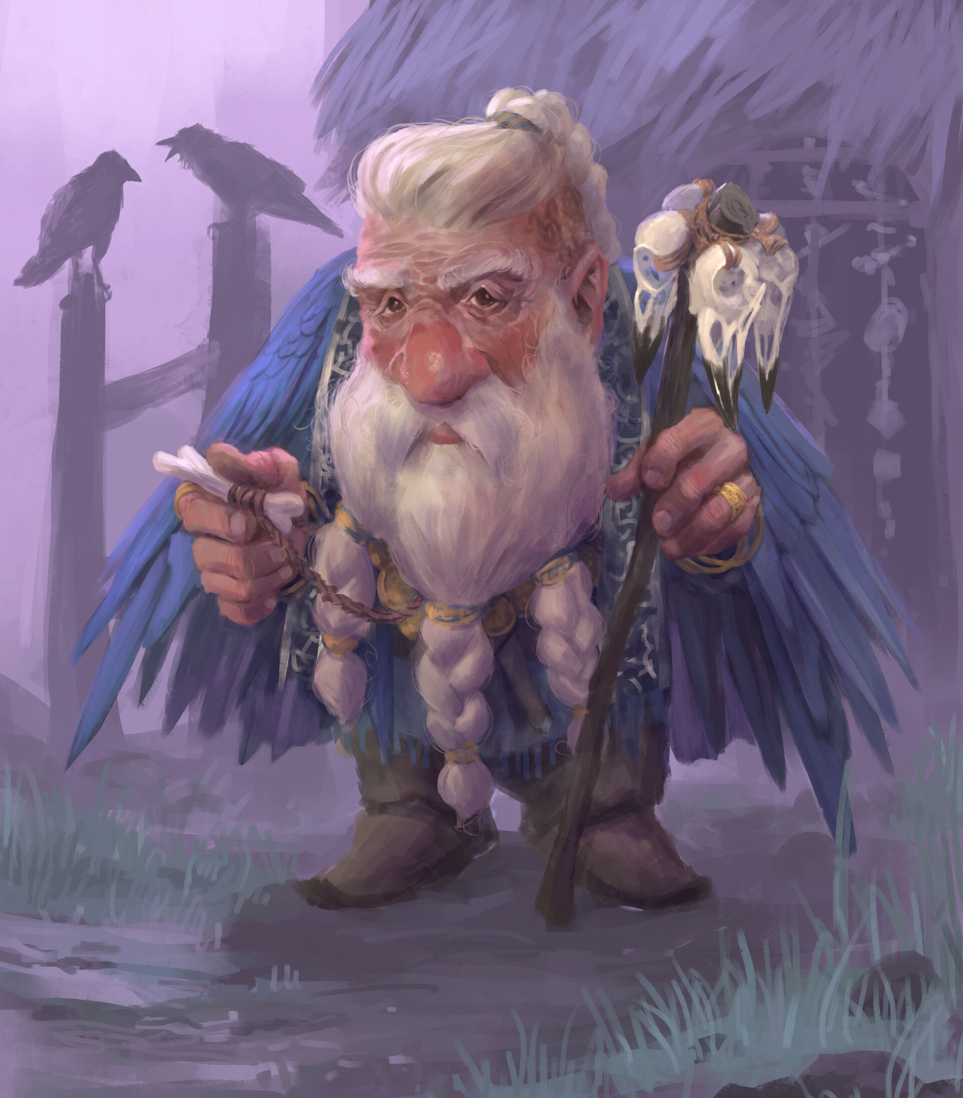 Dwarf Wizard by Jânio Garcia | Scrolller