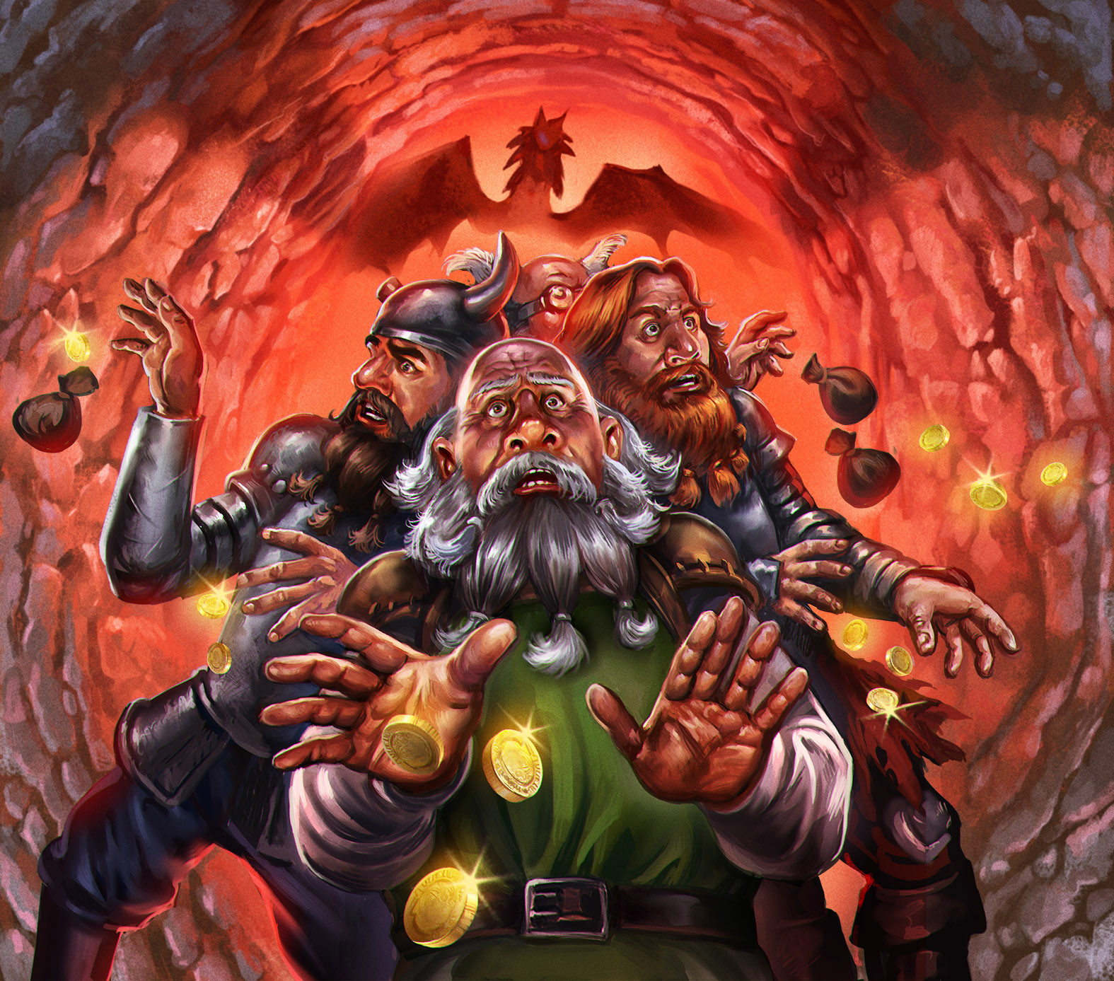 Dwarves in Trouble! by Rafal Szlapa | Scrolller