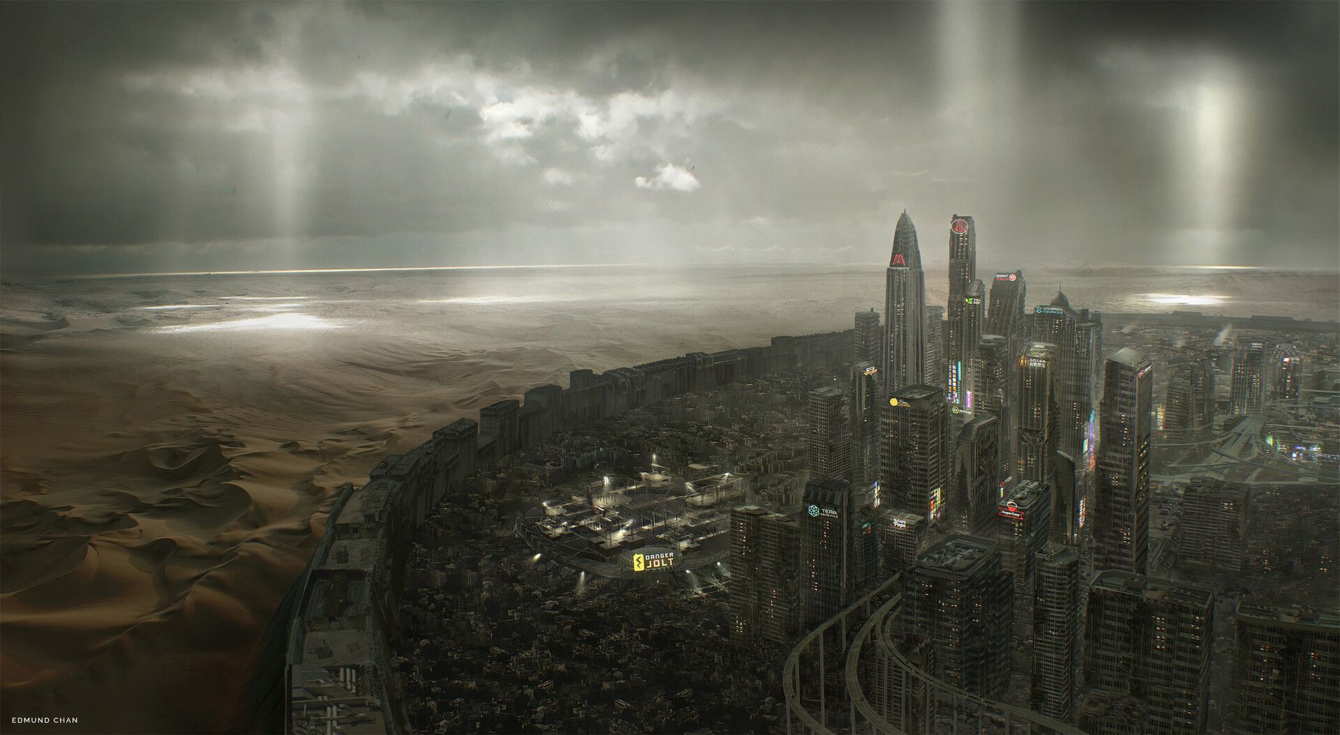 Dystopian City by Edmund Chan | Scrolller