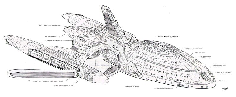 Early Voyager Design by Rick Sternbach | Scrolller