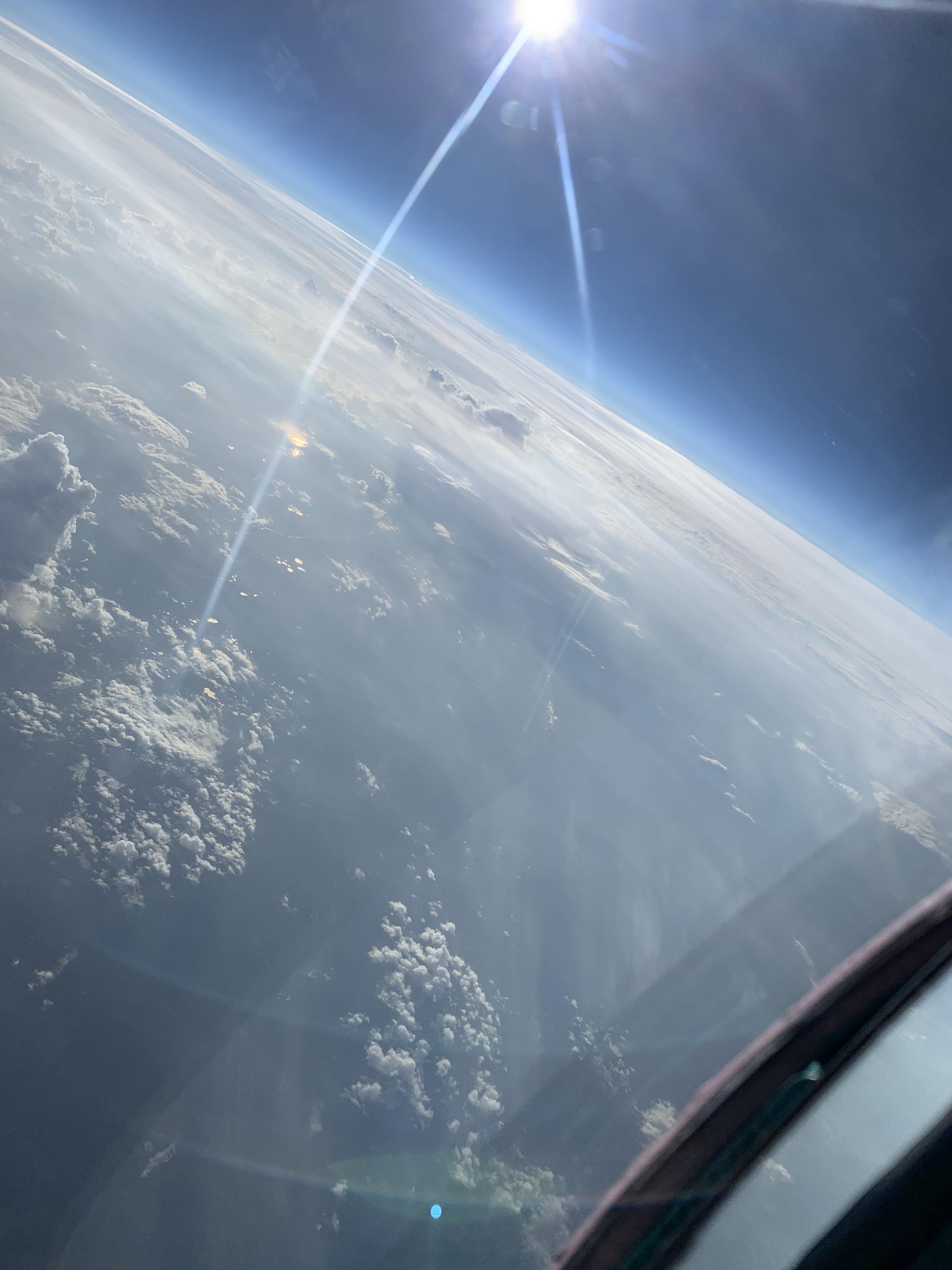 Earth from the cockpit MiG-31 | Scrolller