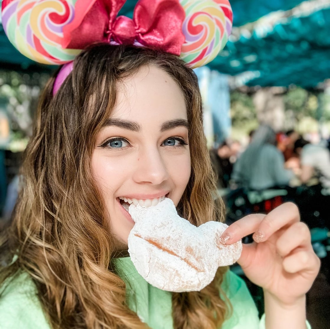 Eating a Mickey Mouse cookie | Scrolller