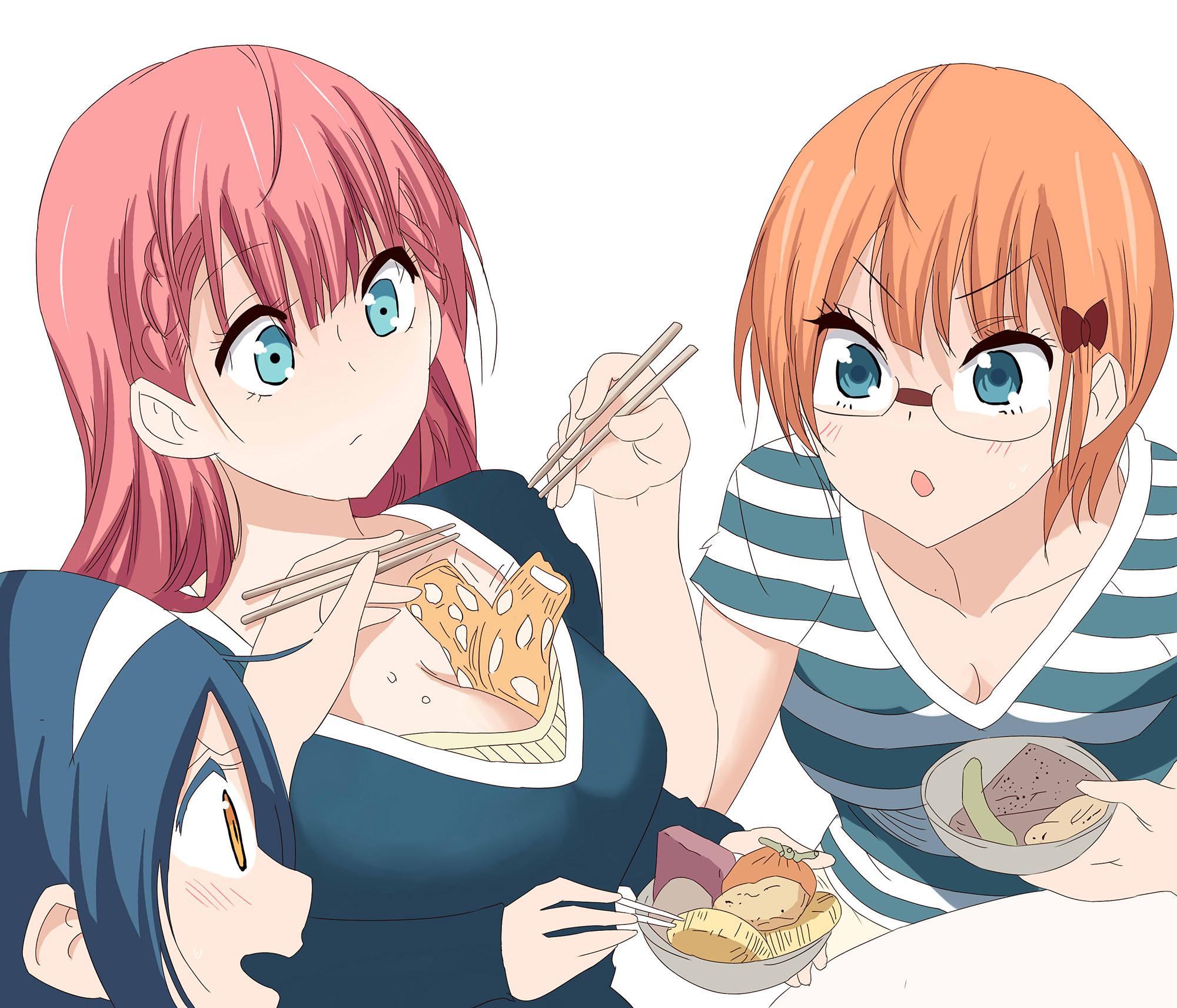 Eating from her chest | Scrolller