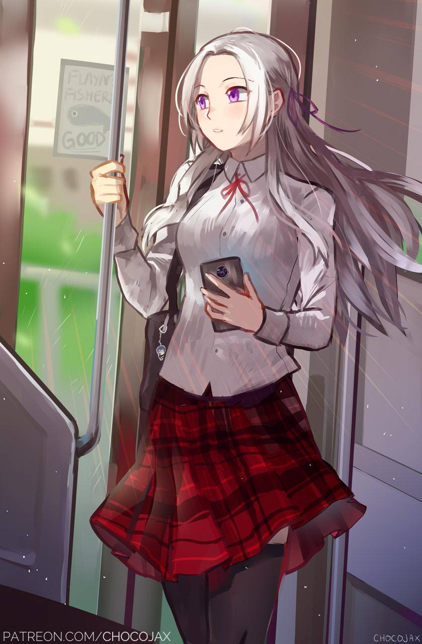 Edelgard in a school uniform | Scrolller