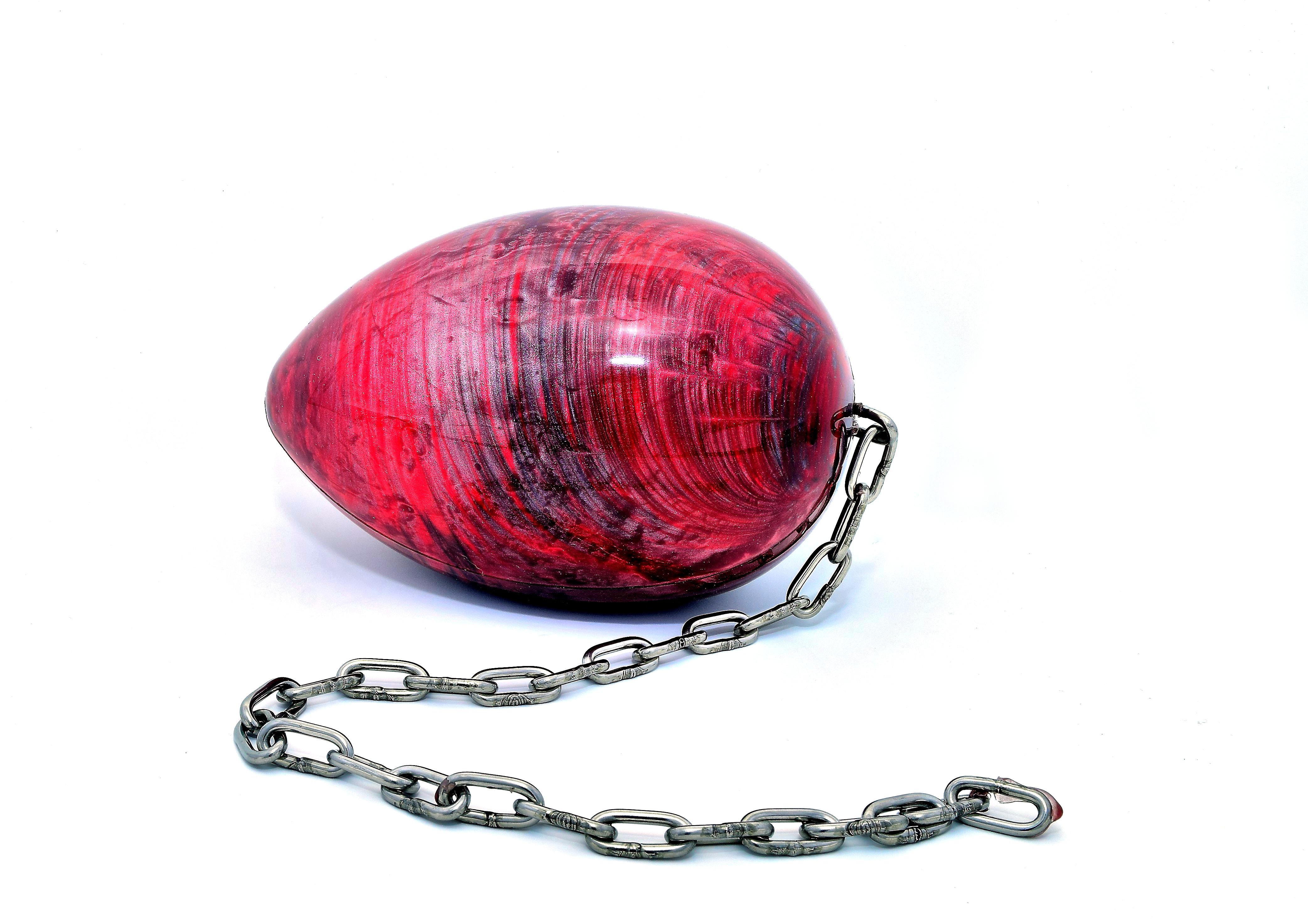 Egg XXL with retention chain | Scrolller