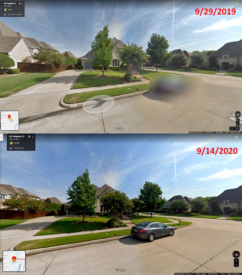 El Paso Shooter's Car on Google Maps No Longer Blurred | Scrolller
