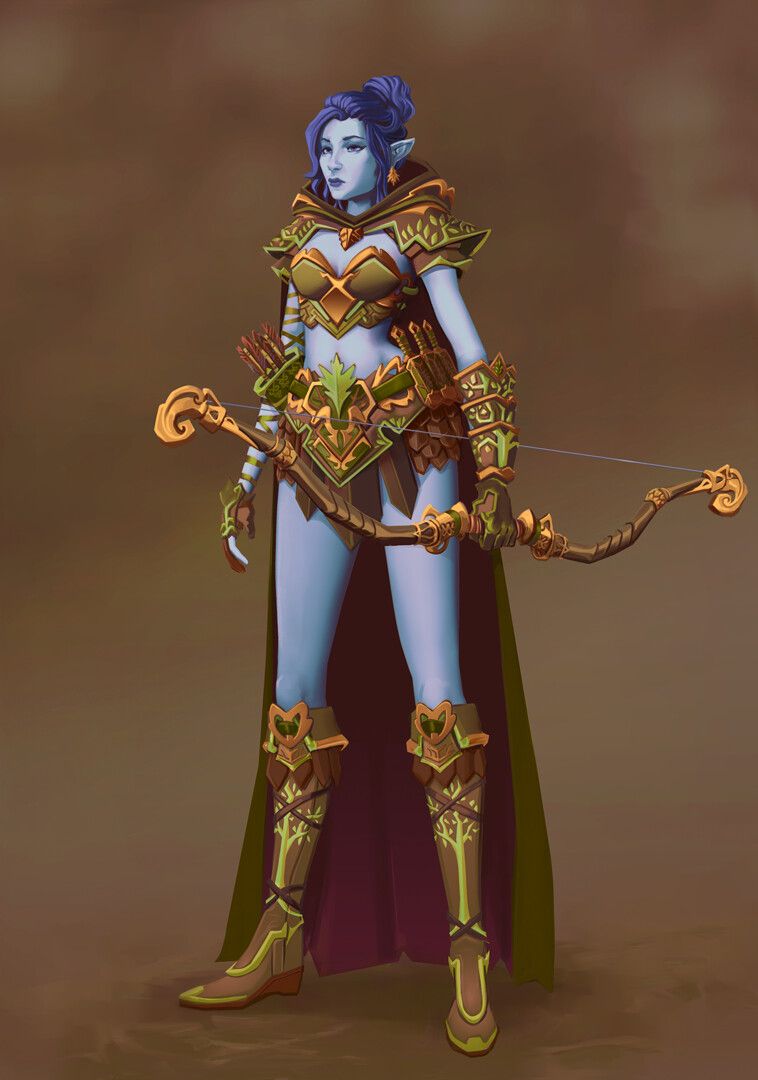 Elf Archer by Eric Sandhop | Scrolller