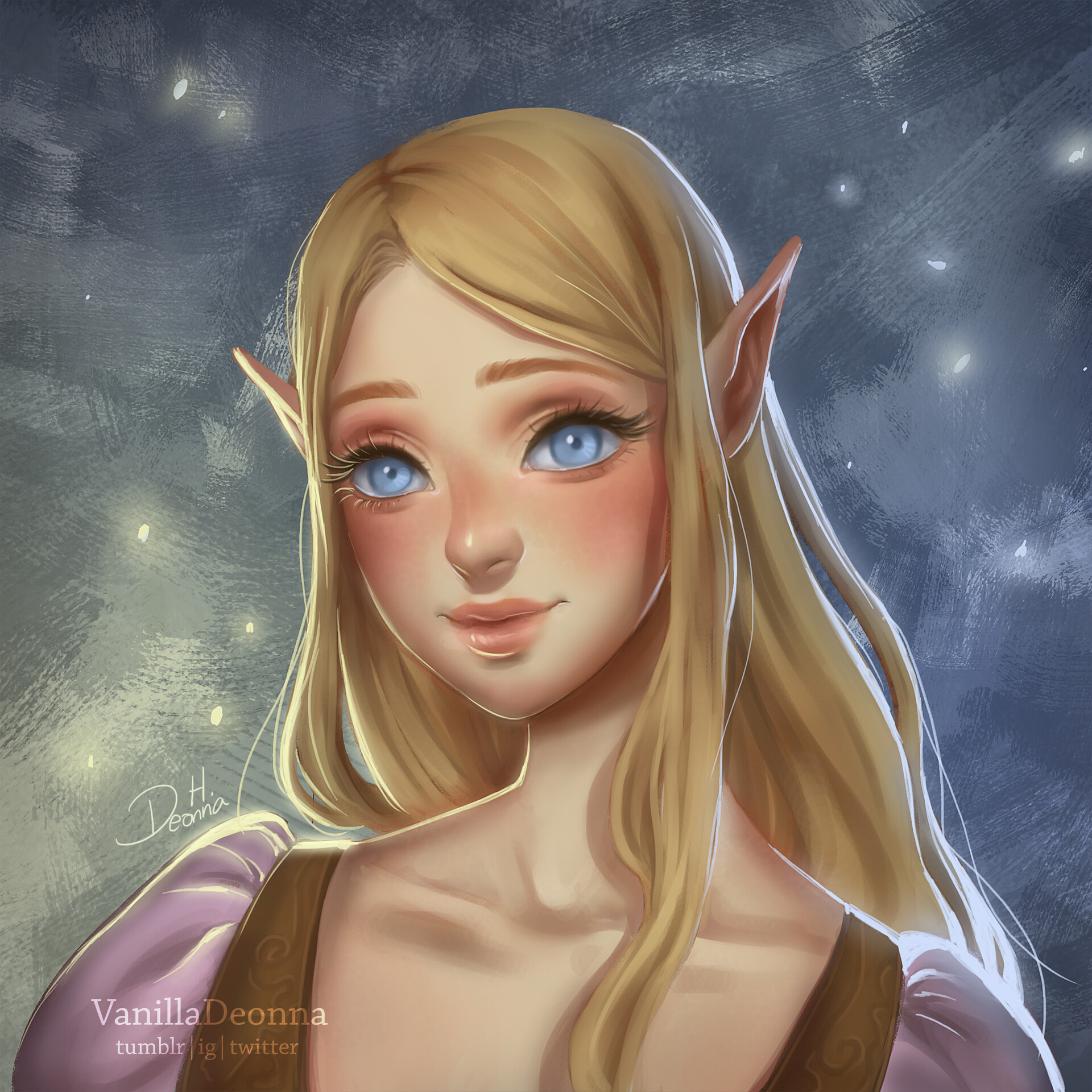 Elf Maiden by Deonna Herrold [Original] | Scrolller