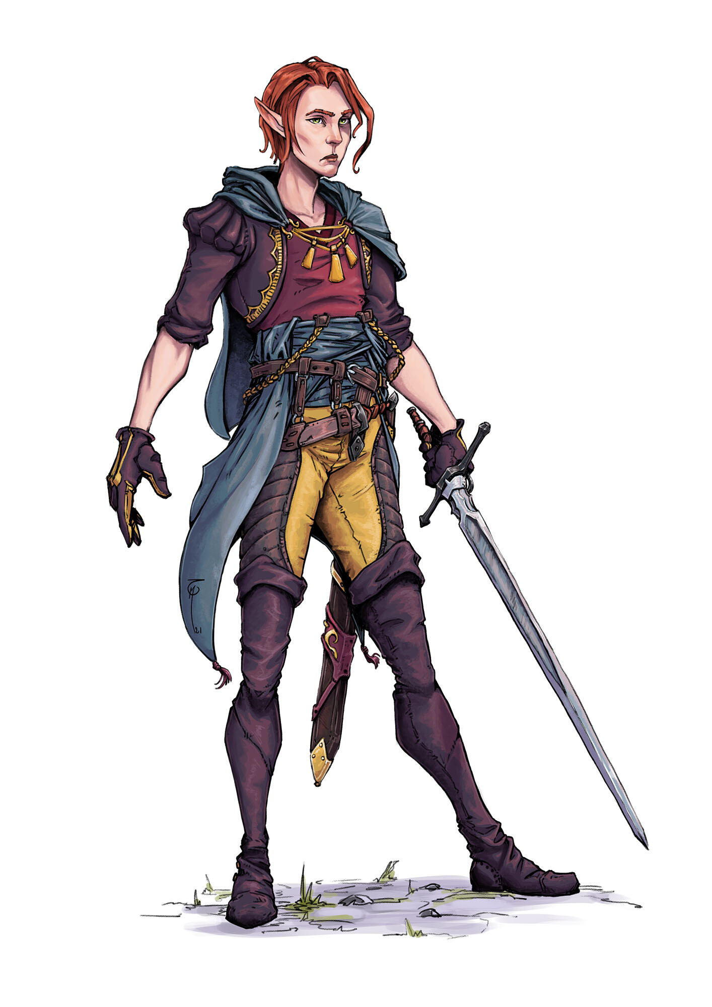 Elf Thief by Yu Khaos | Scrolller