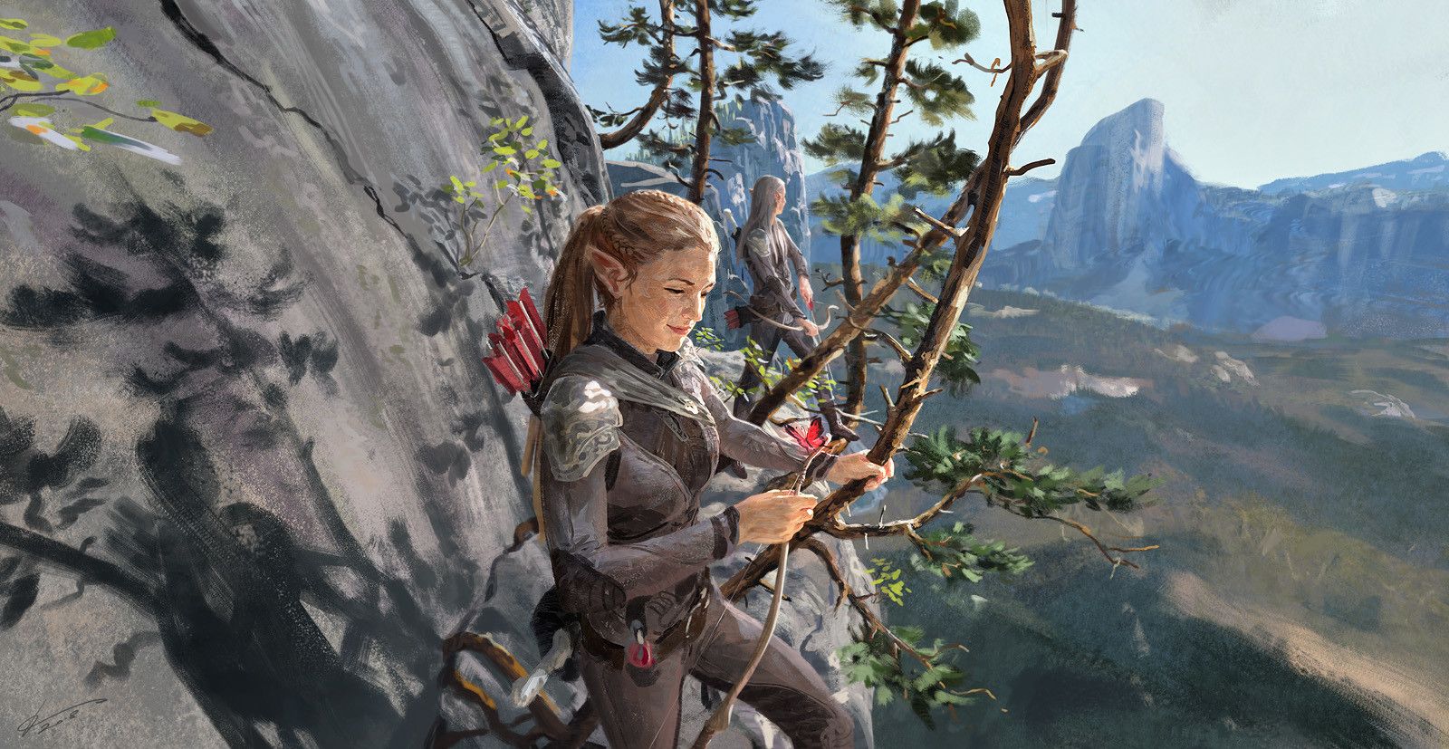 Elf Warrior by Johannes Voss | Scrolller