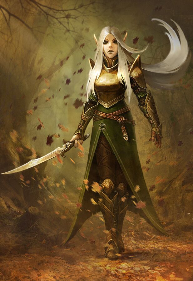 Elf Warrior by Yasen Stoilov | Scrolller