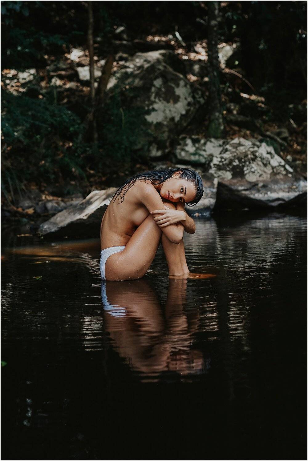 Elisha Herbert in Reflections by Brooke Elizabeth (xpost r/BeachNymphs) | Scrolller