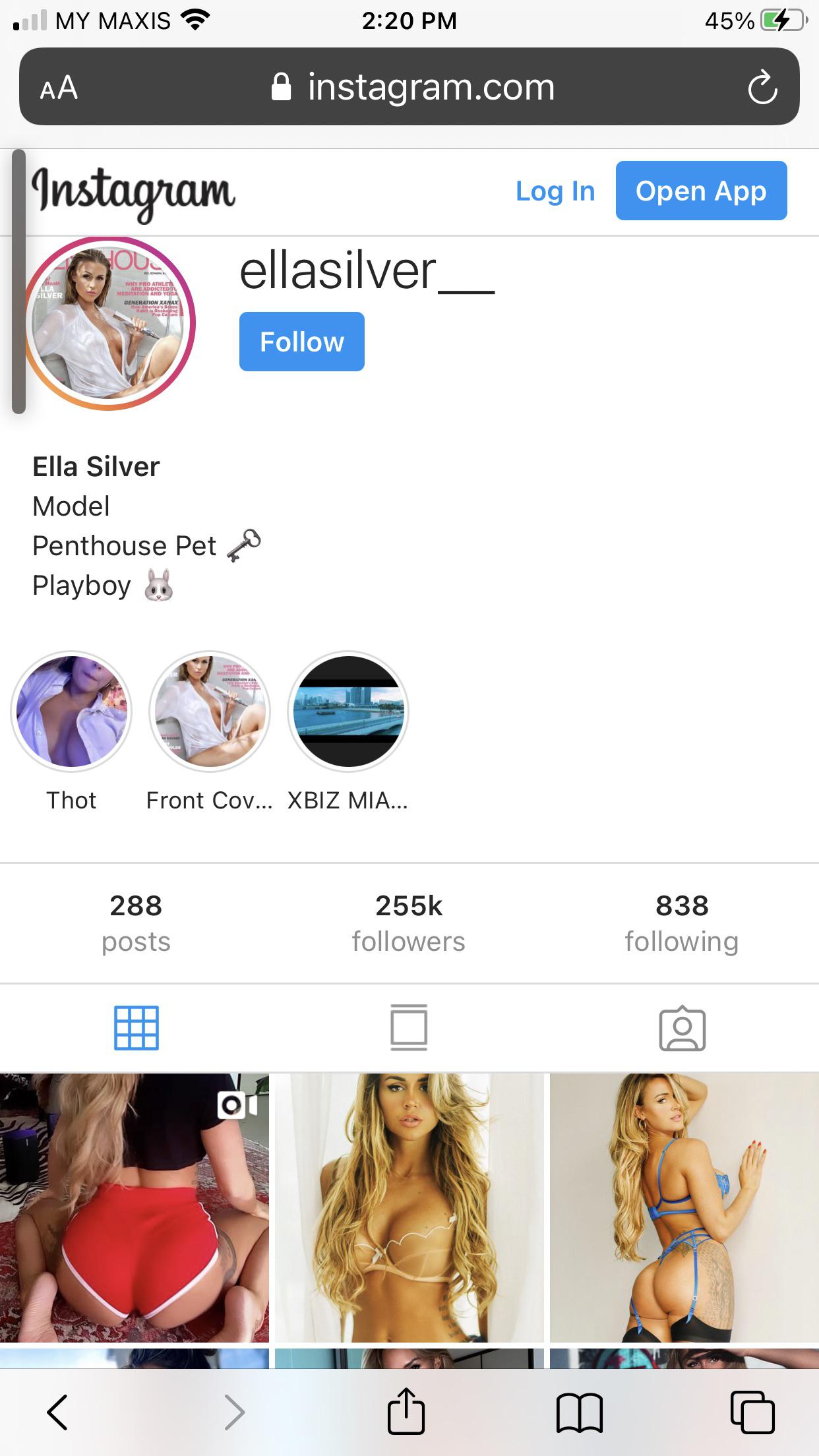 Ella silver is her OF | Scrolller