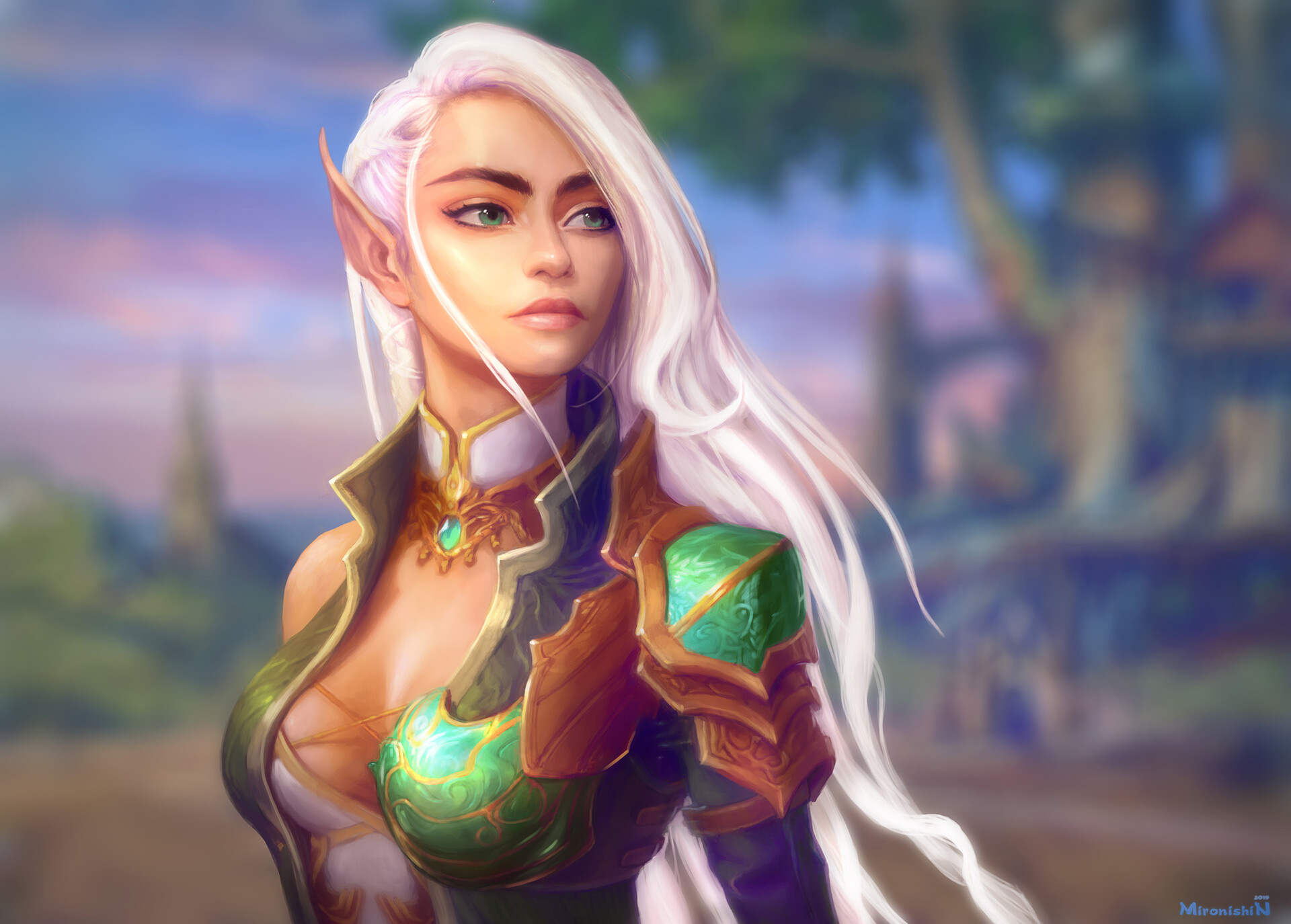 Elven Girl by Mironishin Story | Scrolller