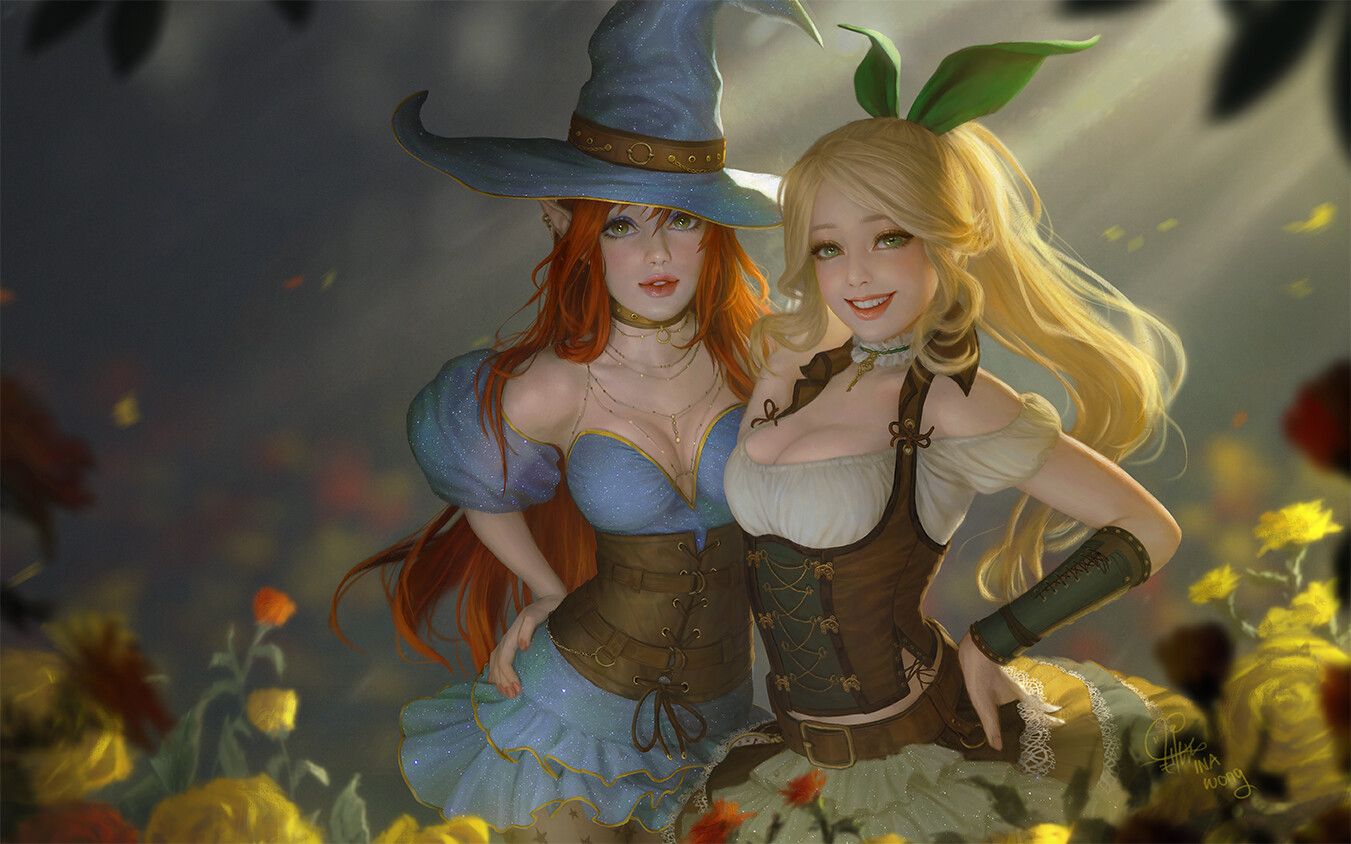 Emerald and Arleyna by Ina Wong | Scrolller
