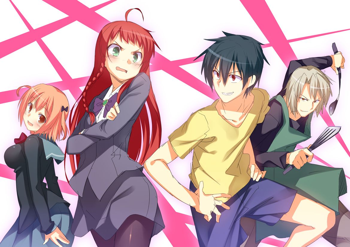 Emi, Maou, and the gang. [Hataraku Maou-sama!] | Scrolller
