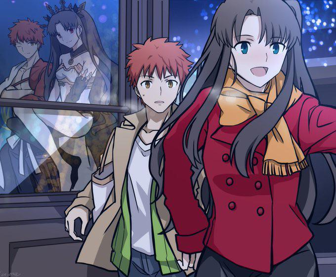 Emiya and Rin | Scrolller