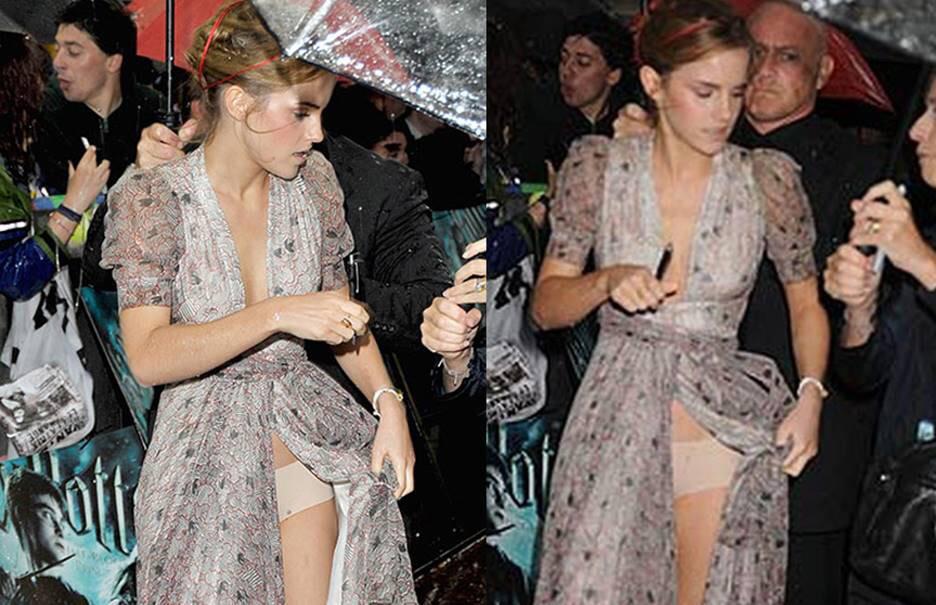 Emma Watson flashes fans | Scrolller