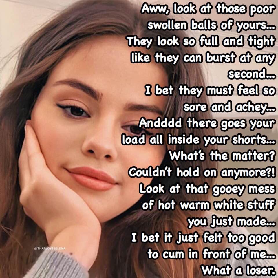 Empty those balls for Selena | Scrolller