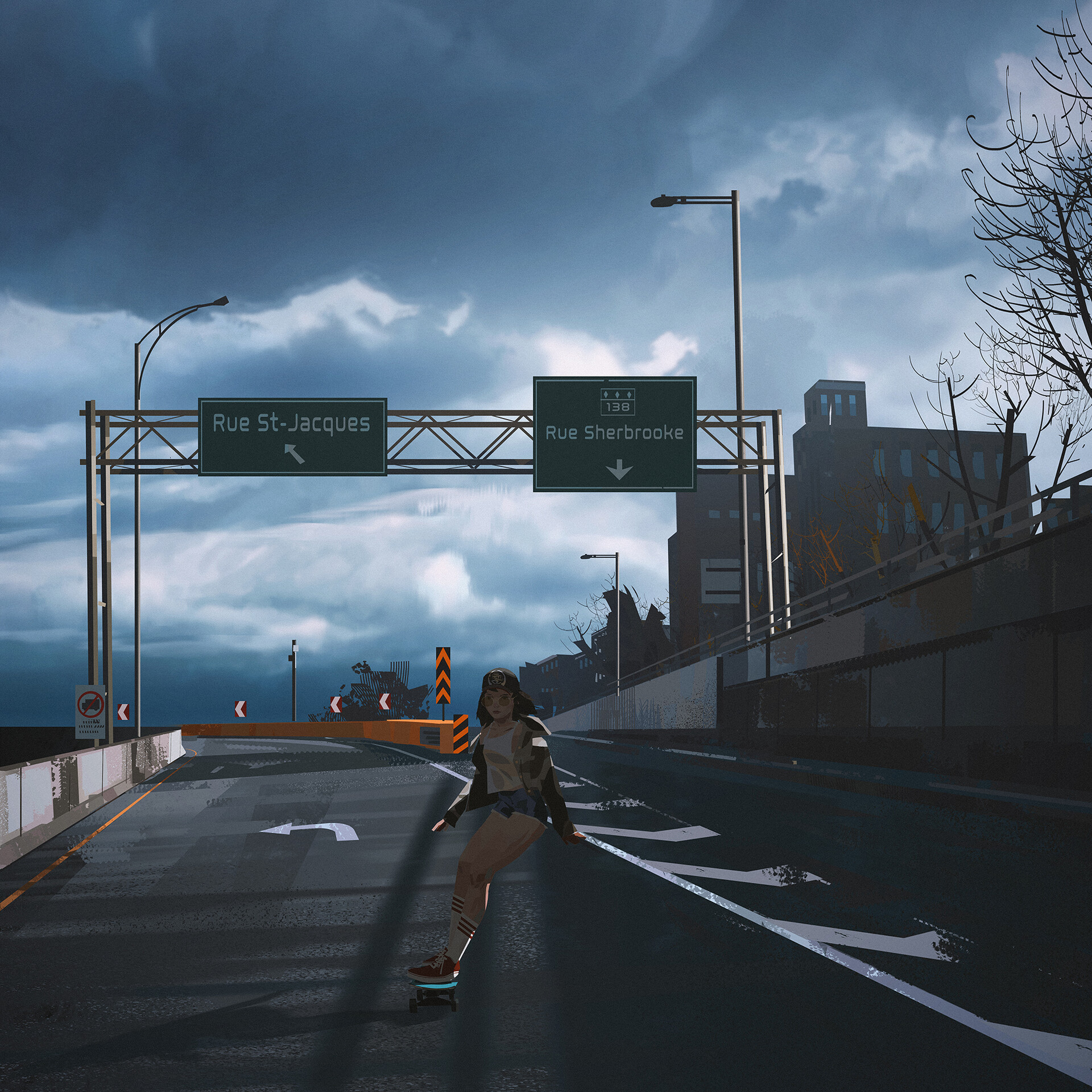 Empty Town [Yun Ling] | Scrolller