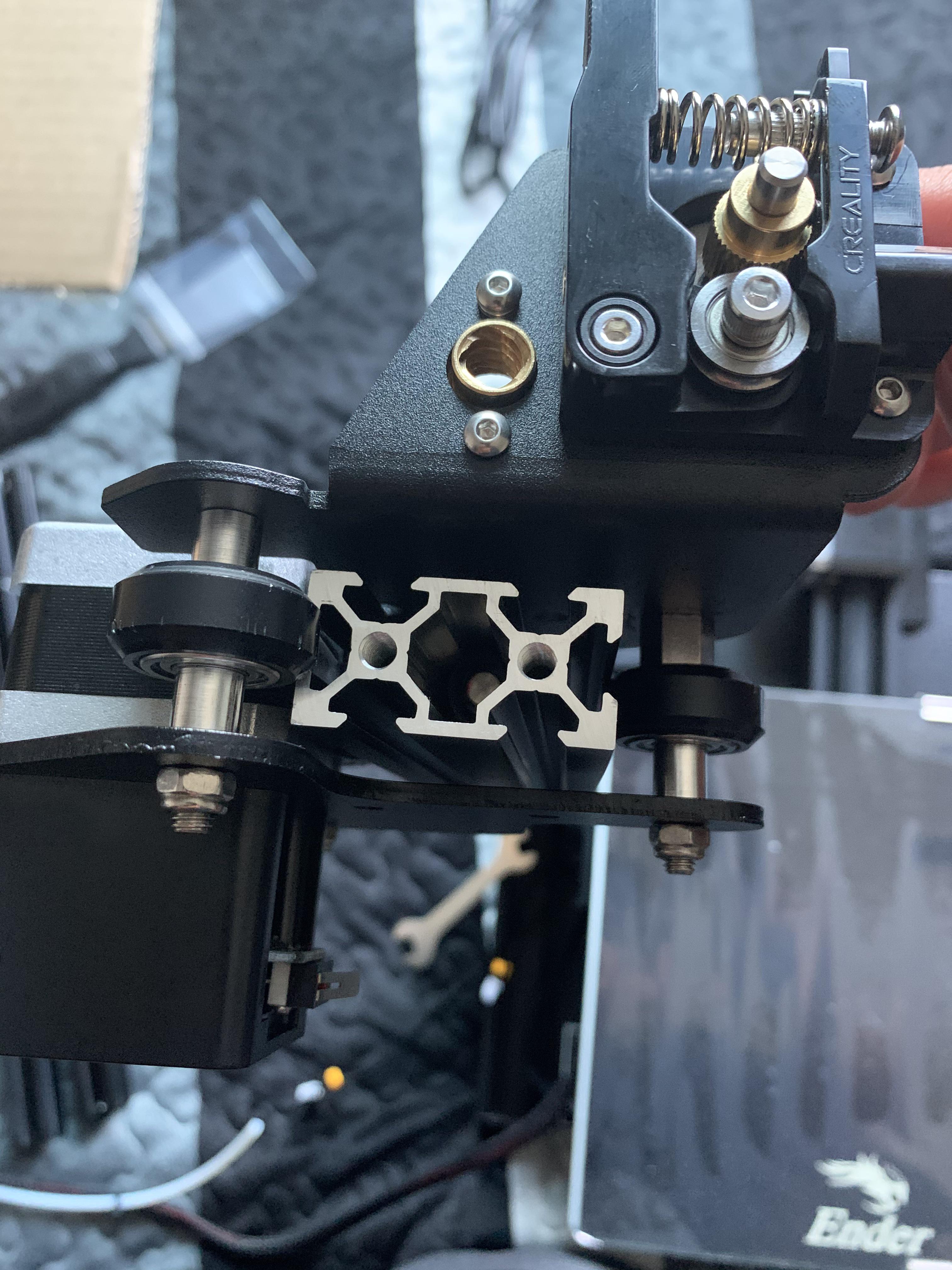 Ender 3 V2 assembly problem, rollers don’t fit even after adjusting hex ...