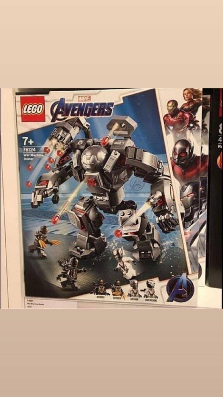 Endgame Lego "War Machine Buster" Leak | Scrolller