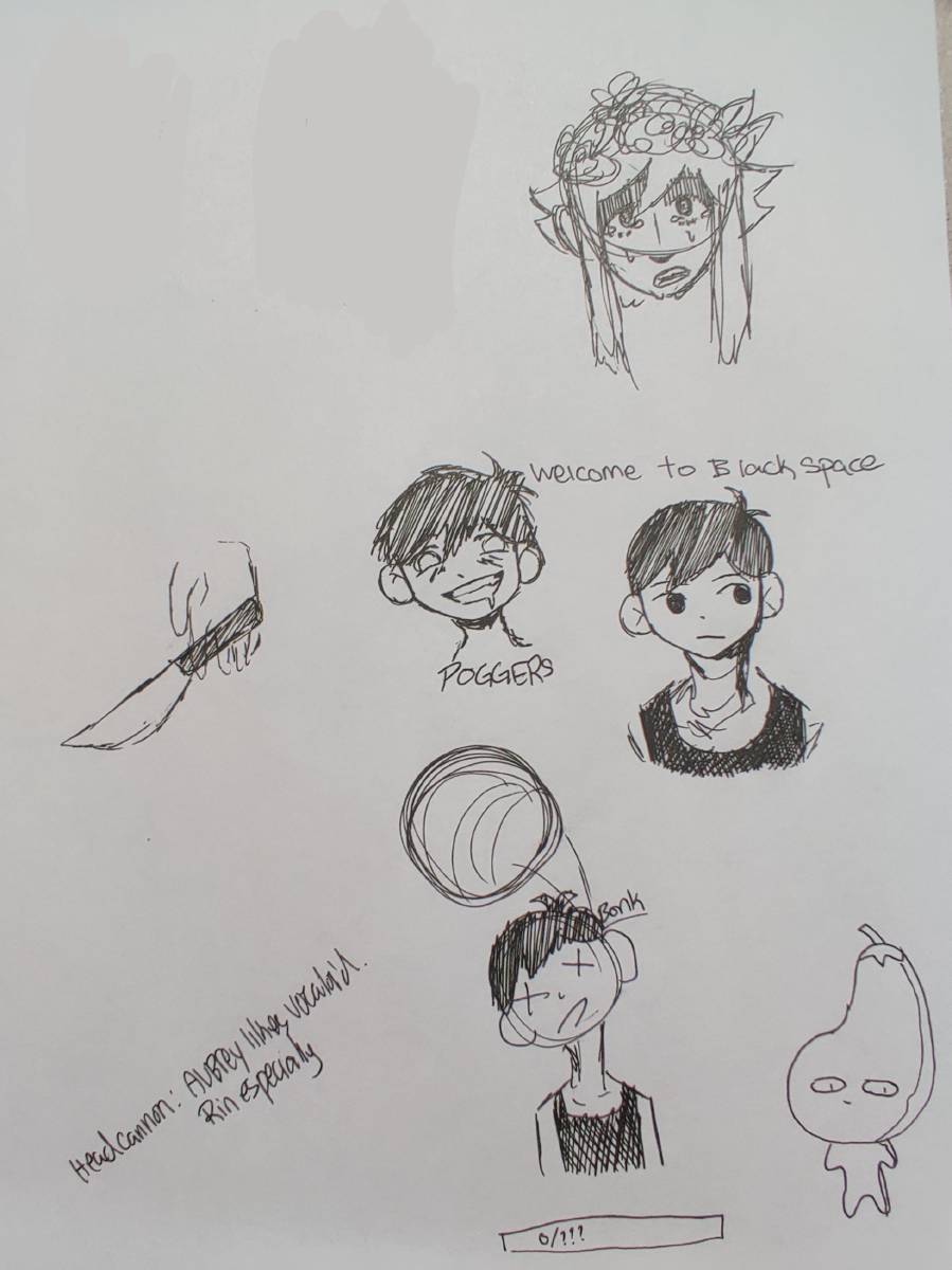 Enjoy some omori doodle. | Scrolller