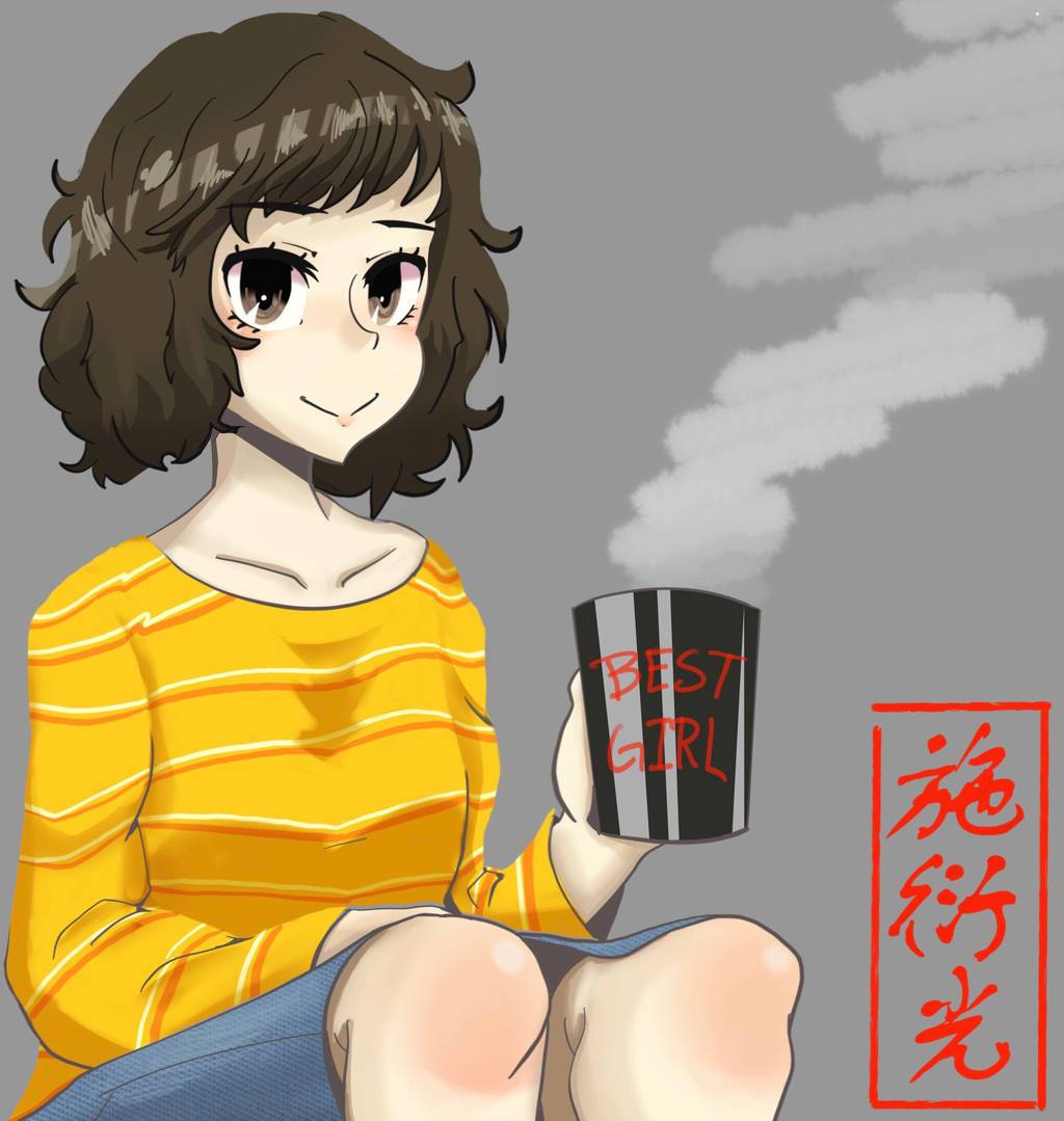 Enjoying some coffee | Scrolller