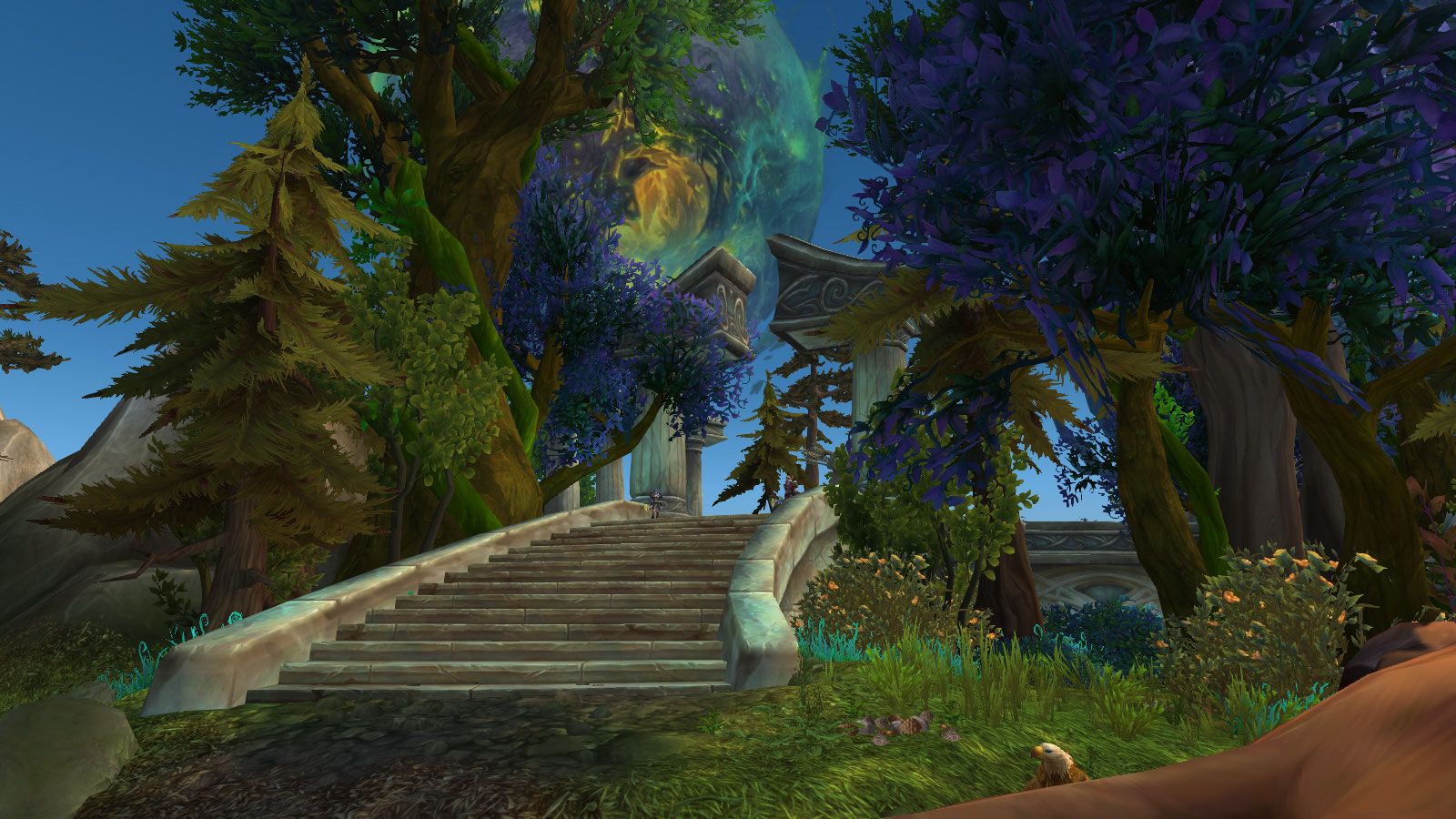 Entryway into the Sylvan Falls at the edge of Highmountain | Scrolller