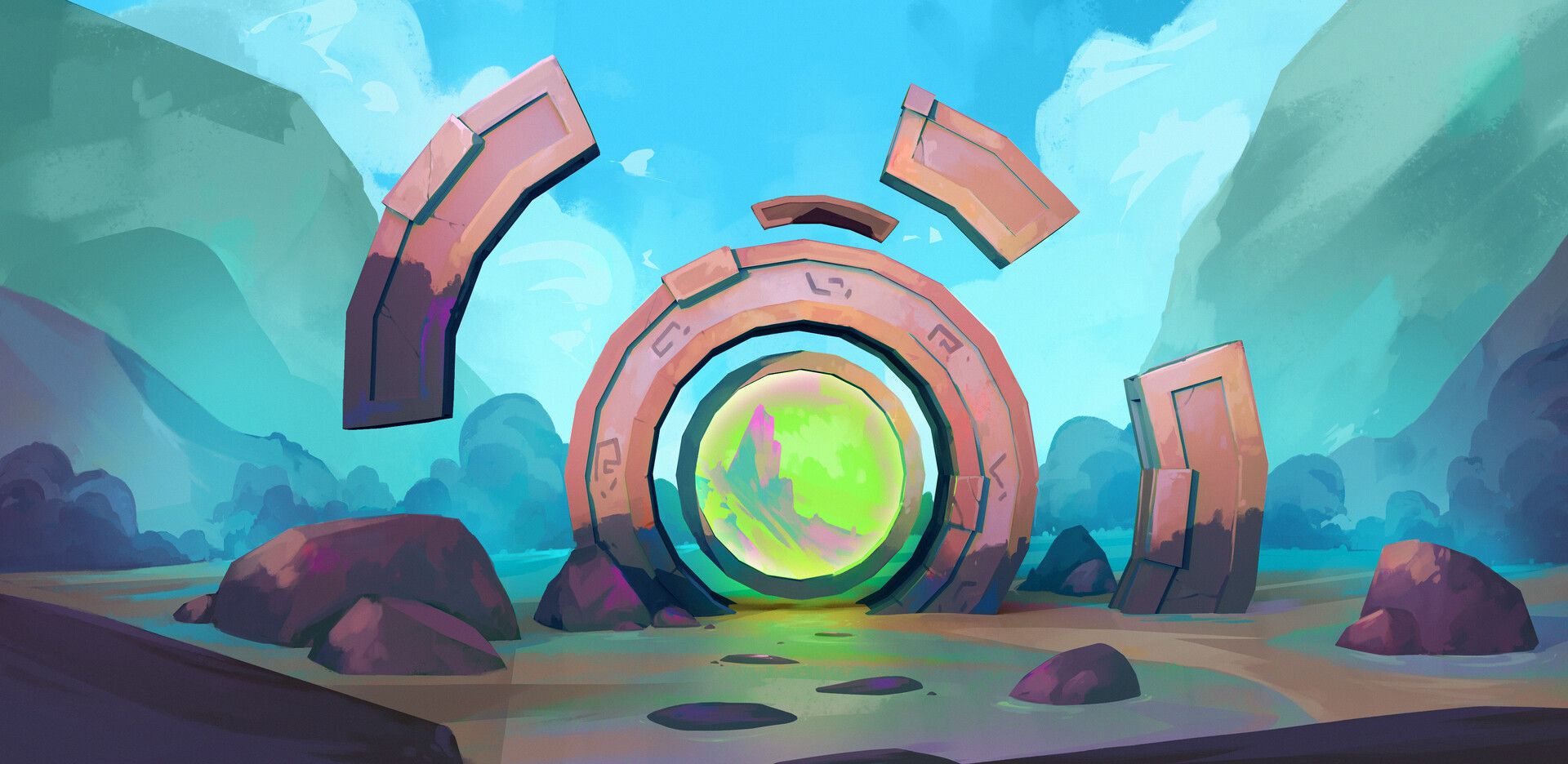 Environment Concept by Sam Kemp | Scrolller