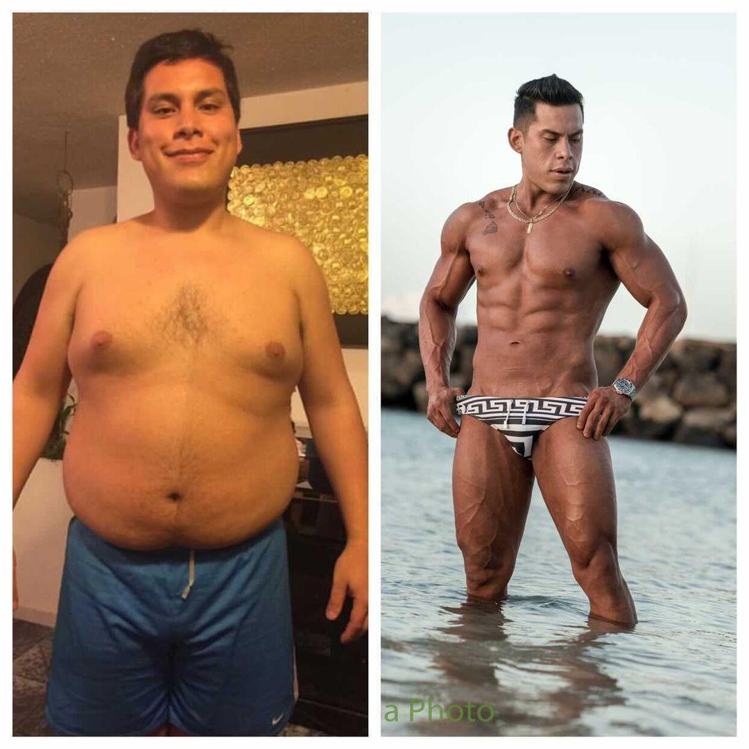 Epic 3 year transformation photo from a good friend of mine. | Scrolller