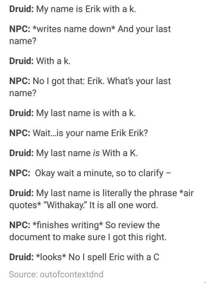 Eric with a K | Scrolller