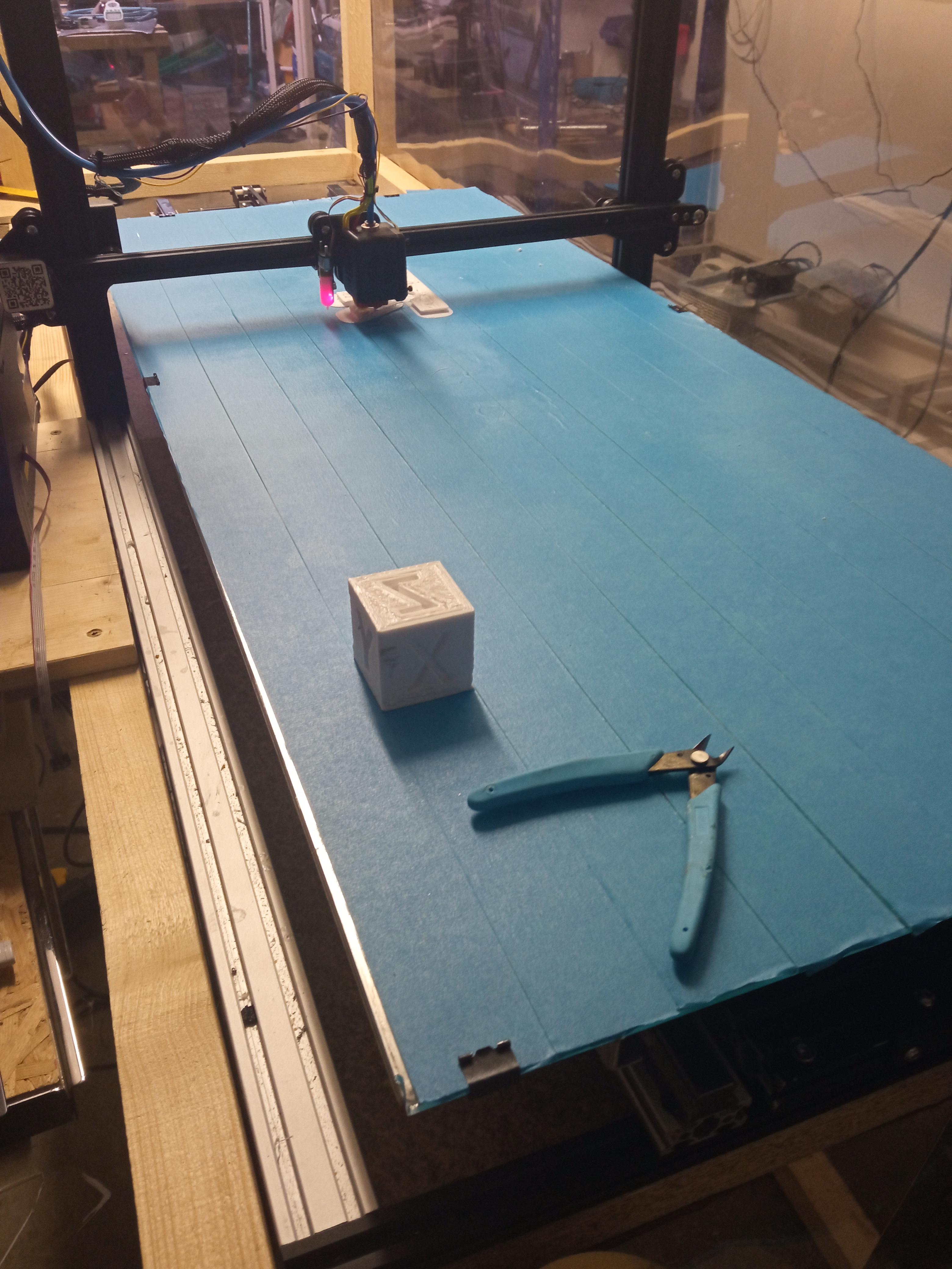 Ever had a 5cm calibration cube printed in under 30mins? | Scrolller