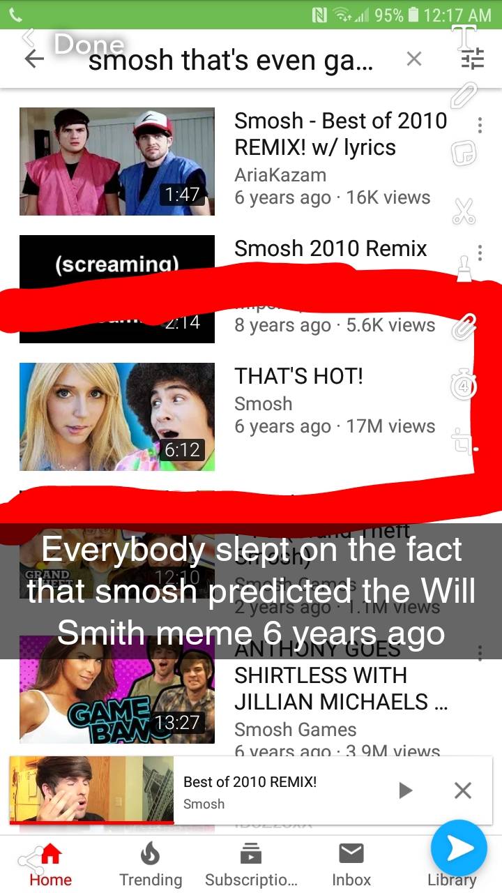 Everybody Sleept on This Smosh Fact | Scrolller
