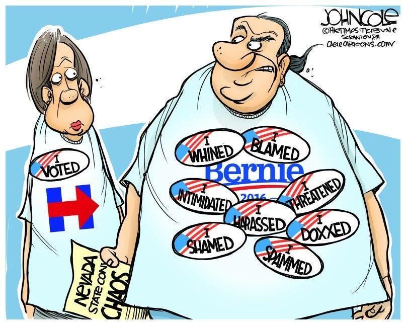 Everyone he knows supports Bernie ... | Scrolller