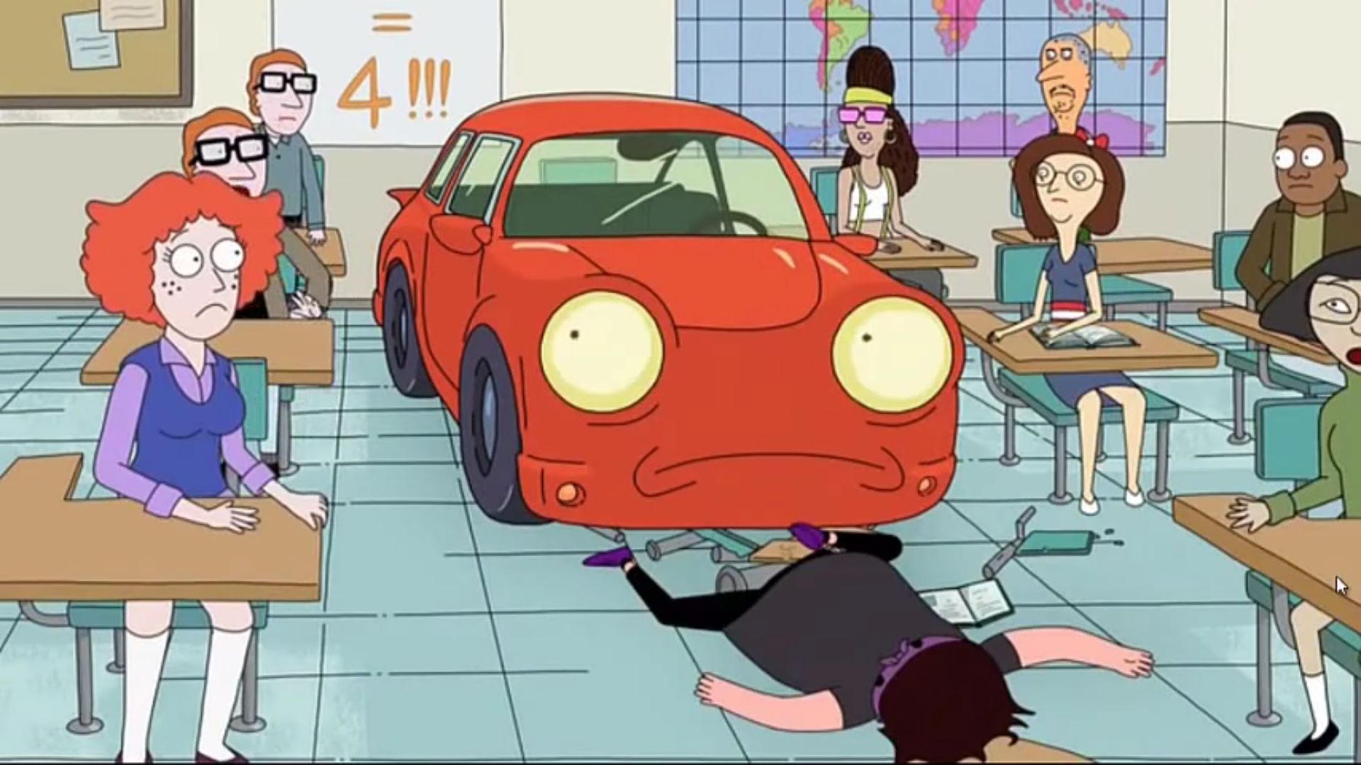 Everyone loses their shit over Pickle Rick, but y'all slept on Morty turning into a fucking CAR ...