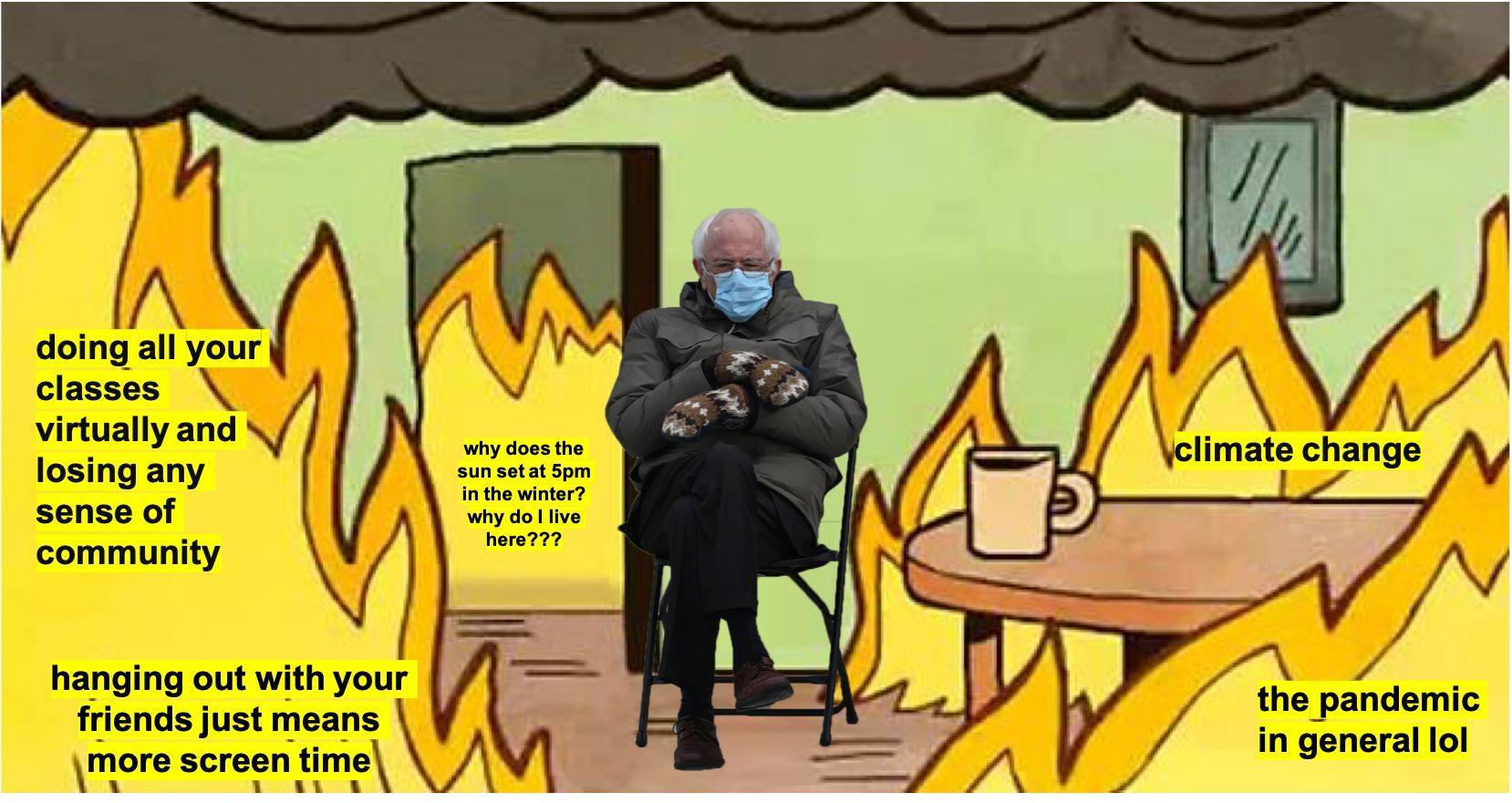 evErYthINg iS fInE (from Zoom Memes) | Scrolller