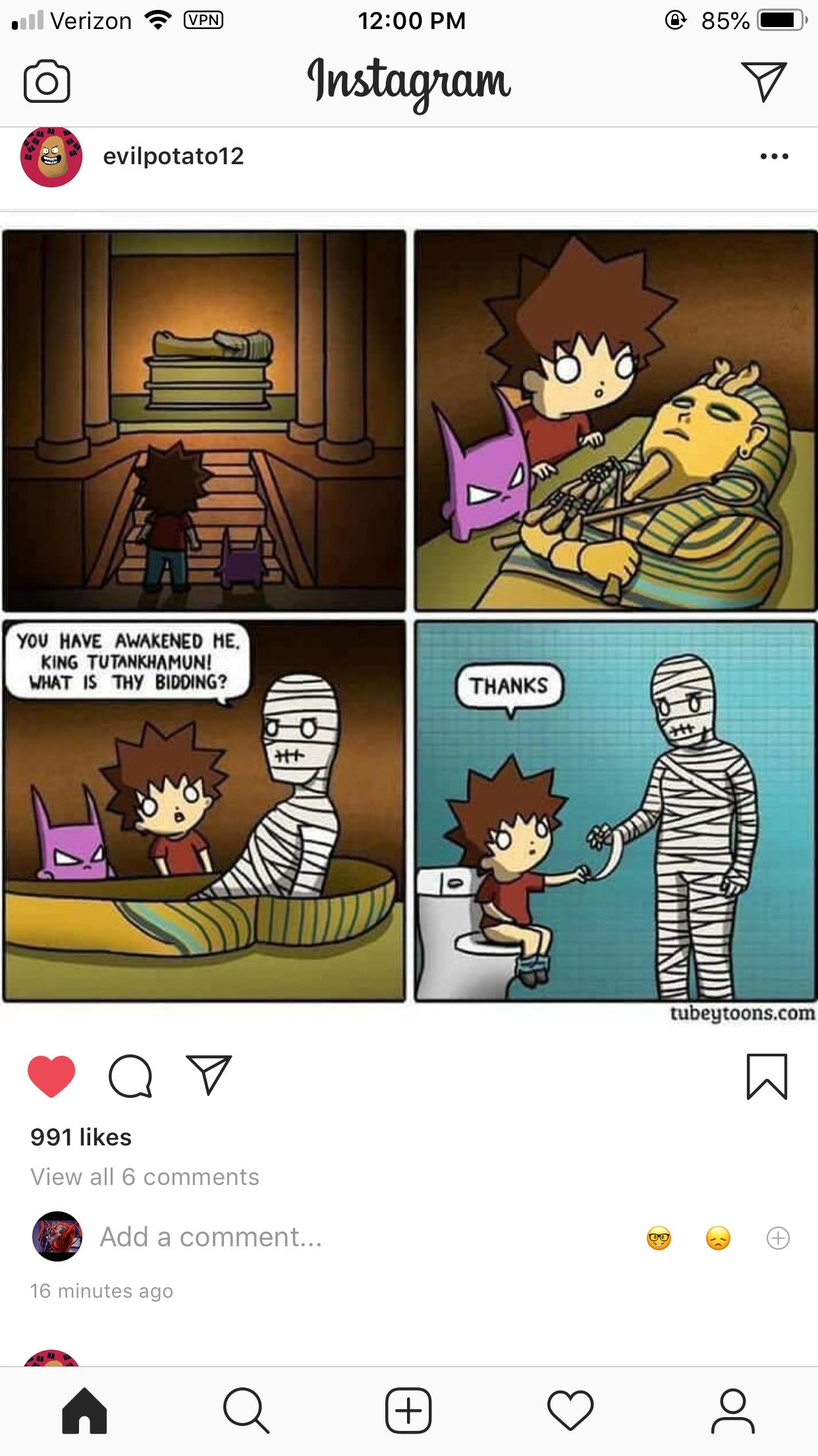 evilpotato12's comic strip | Scrolller