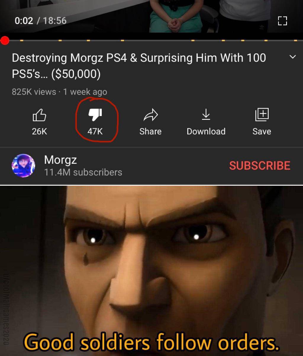 Execute order 66 | Scrolller