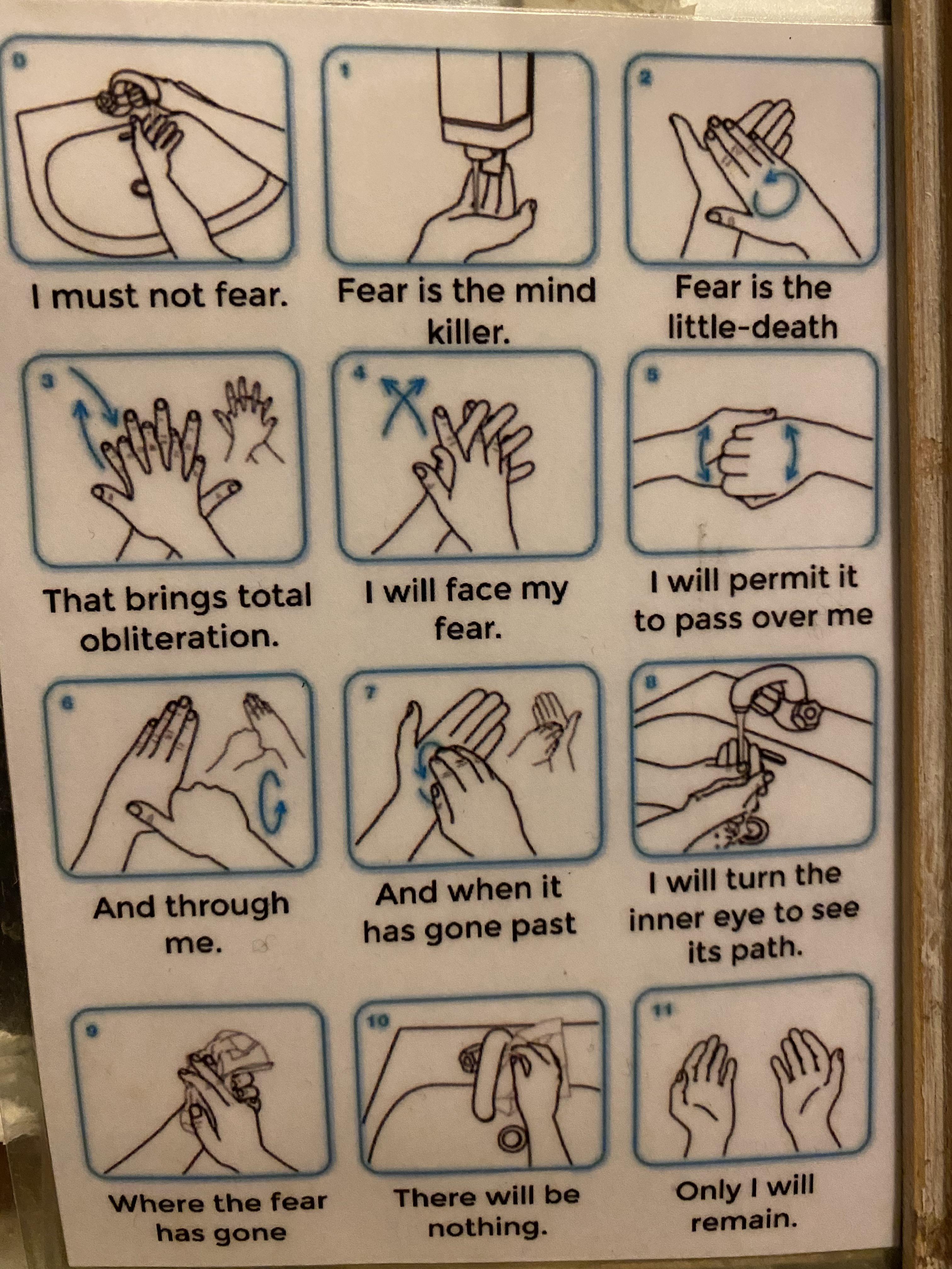 Extremely deep handwashing instructions | Scrolller