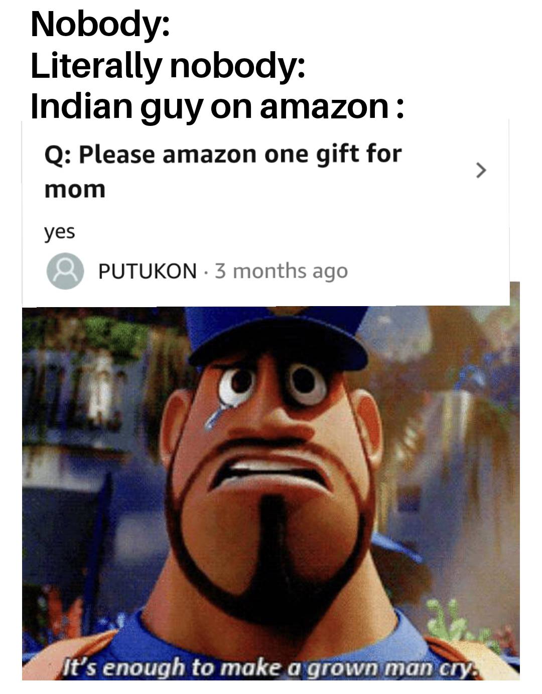 F for the fallen brother who got pranked by amazon | Scrolller