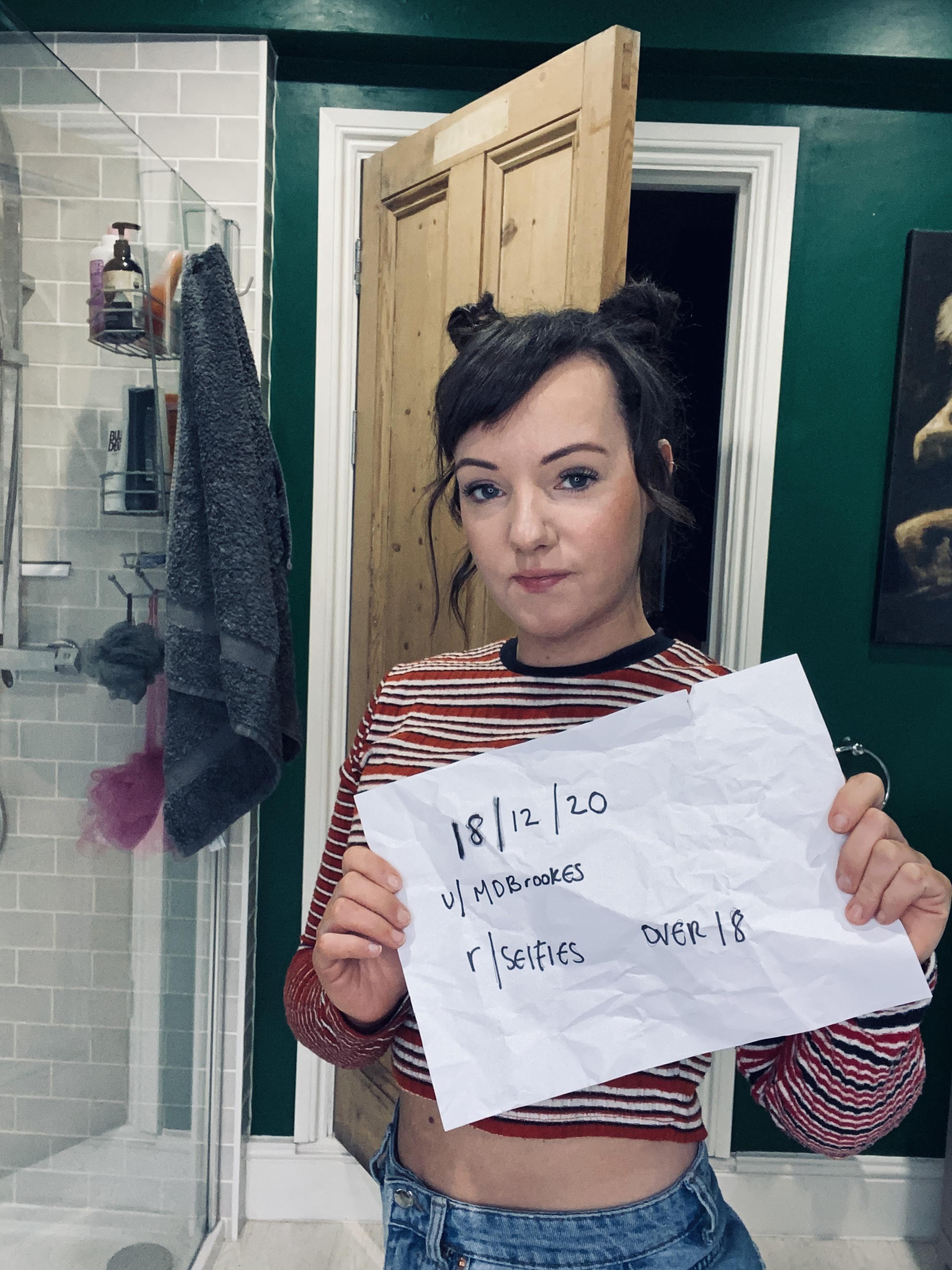 F30 This is my Verification selfie | Scrolller