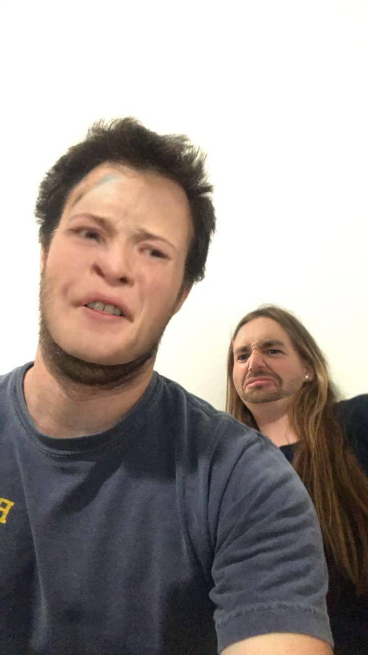Face Swap With My Sister. She Looks Pissed | Scrolller