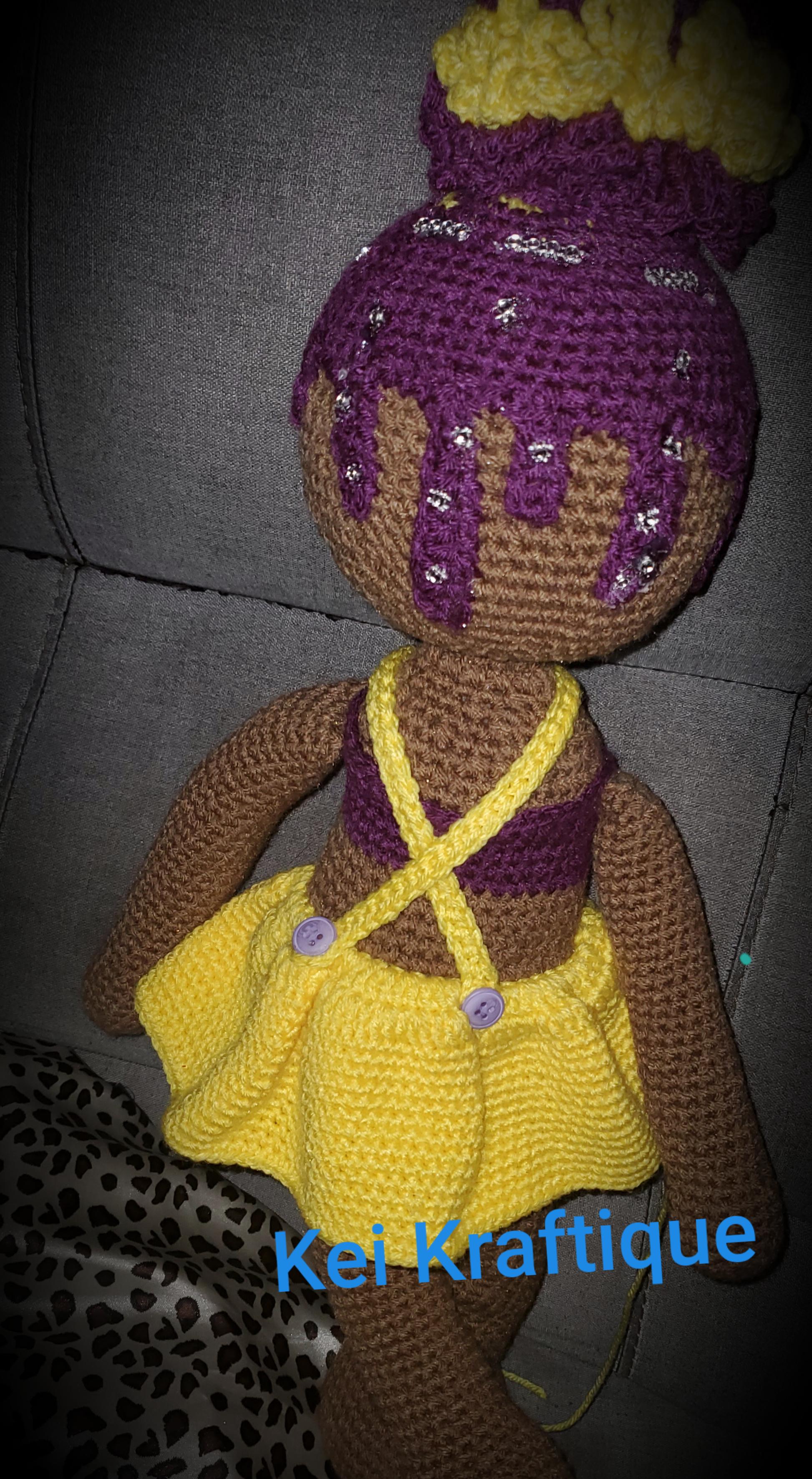 Faceless doll I crocheted!! | Scrolller